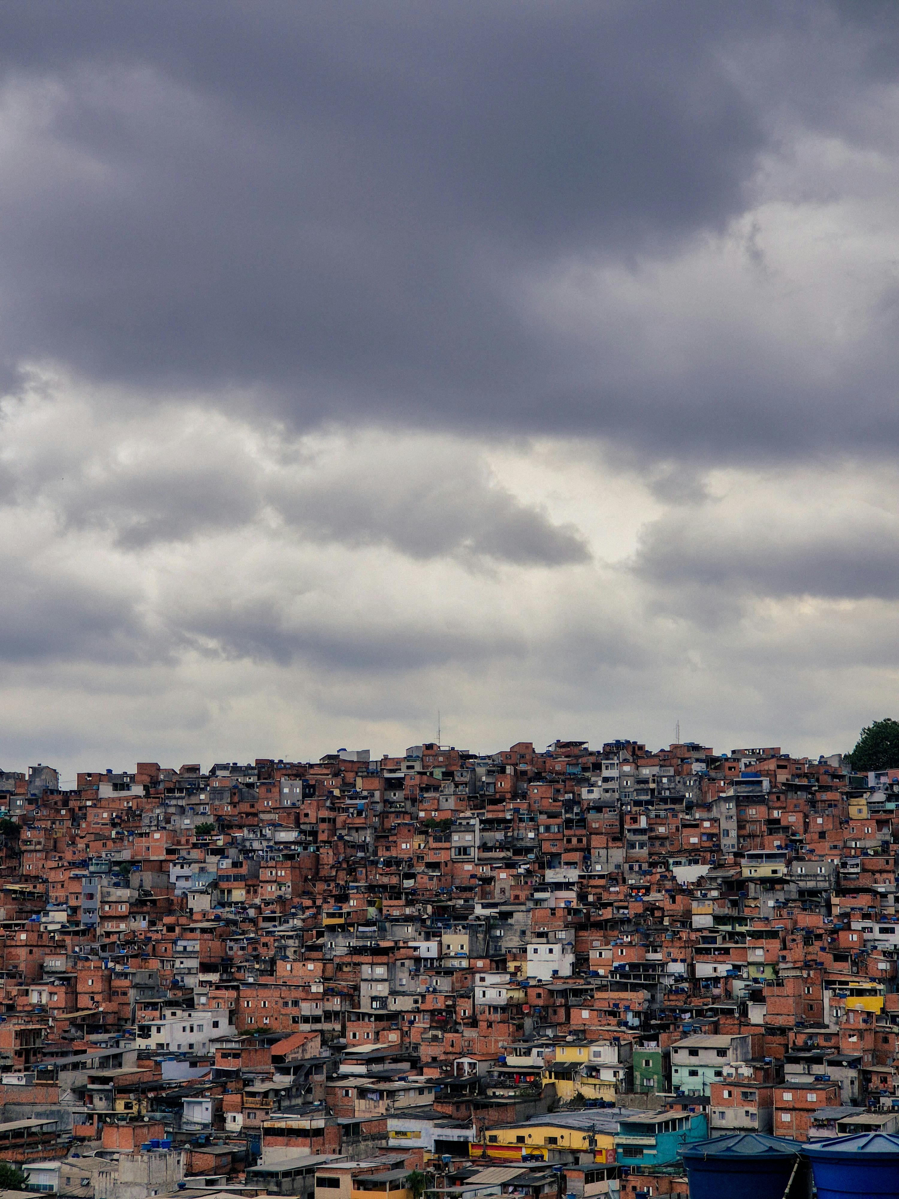 Dramatic View over Favela in São Paulo, Brazil · Free Stock Photo