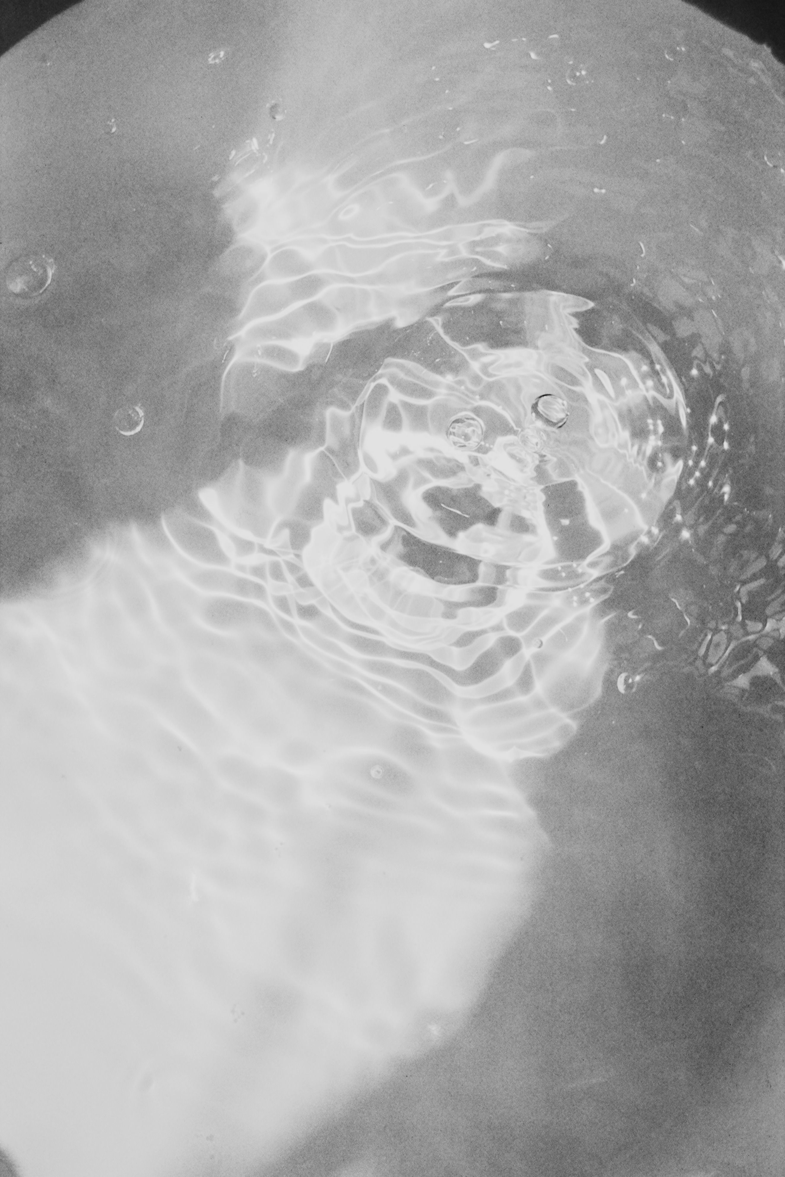 Abstract Water Reflection with Ripple Effects · Free Stock Photo