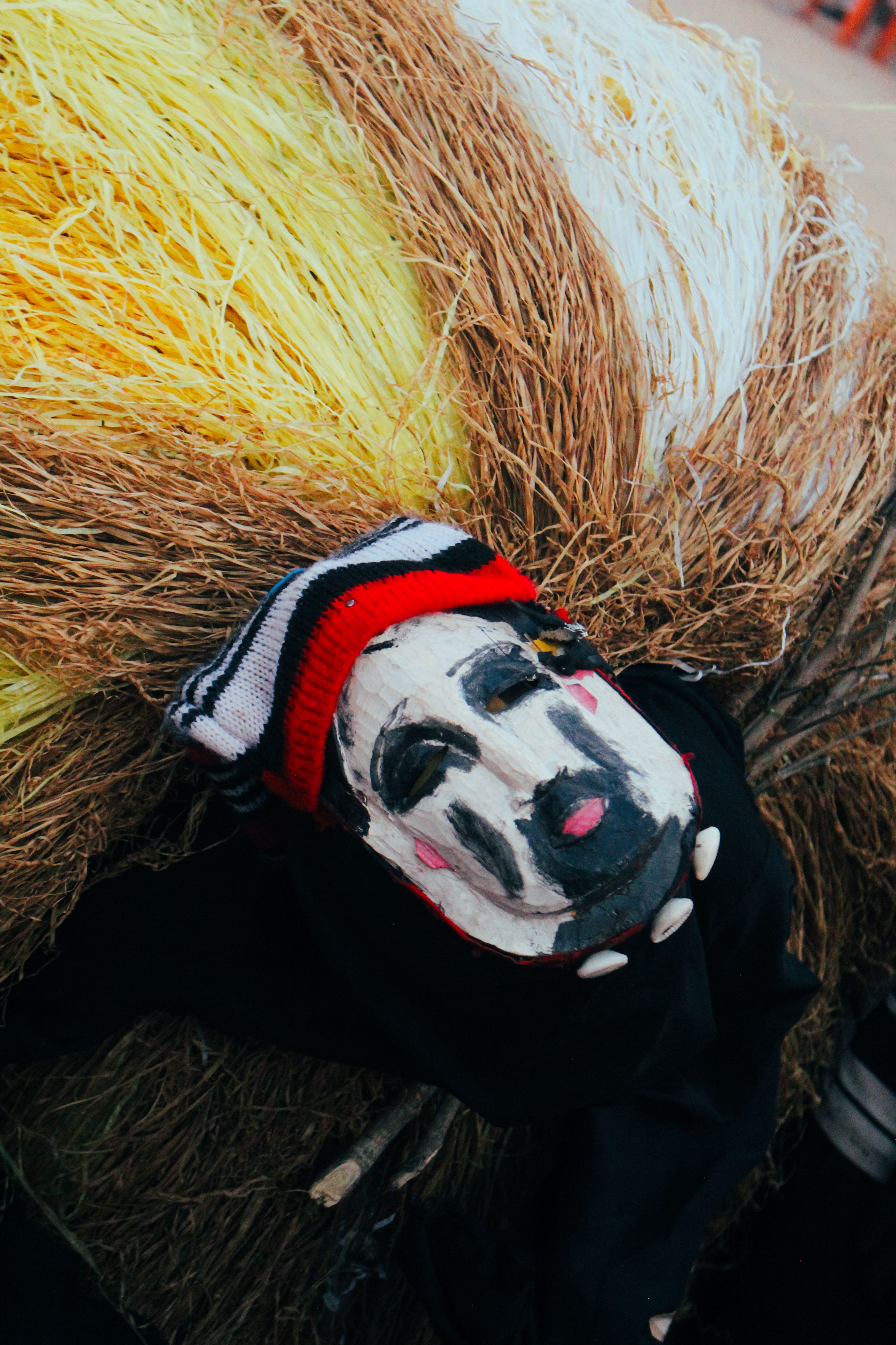Traditional Igbo Masquerade Costume in Nigeria · Free Stock Photo