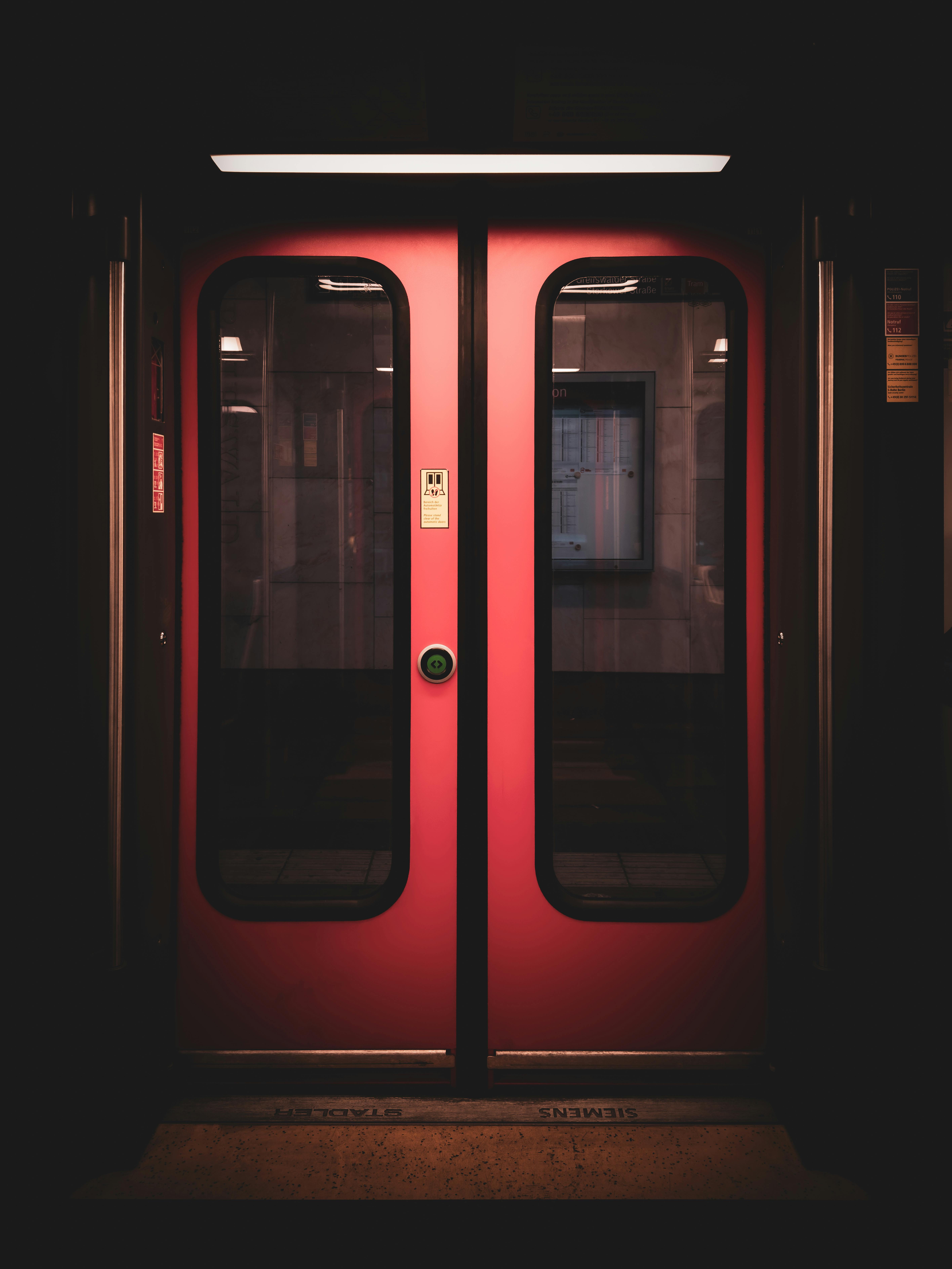 Berlin Subway Doors with Modern Design · Free Stock Photo