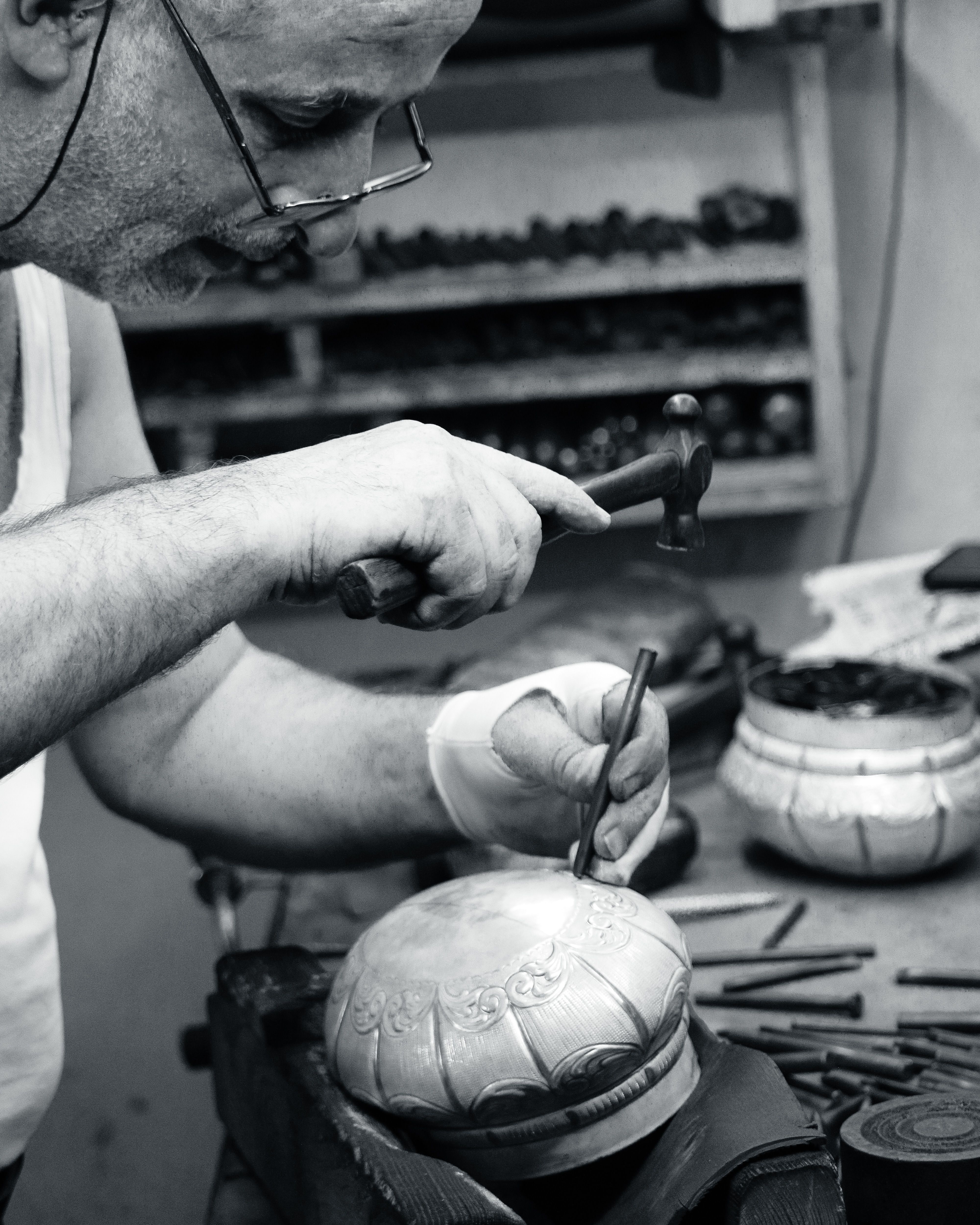 Traditional Artisan Crafting in Istanbul Workshop · Free Stock Photo