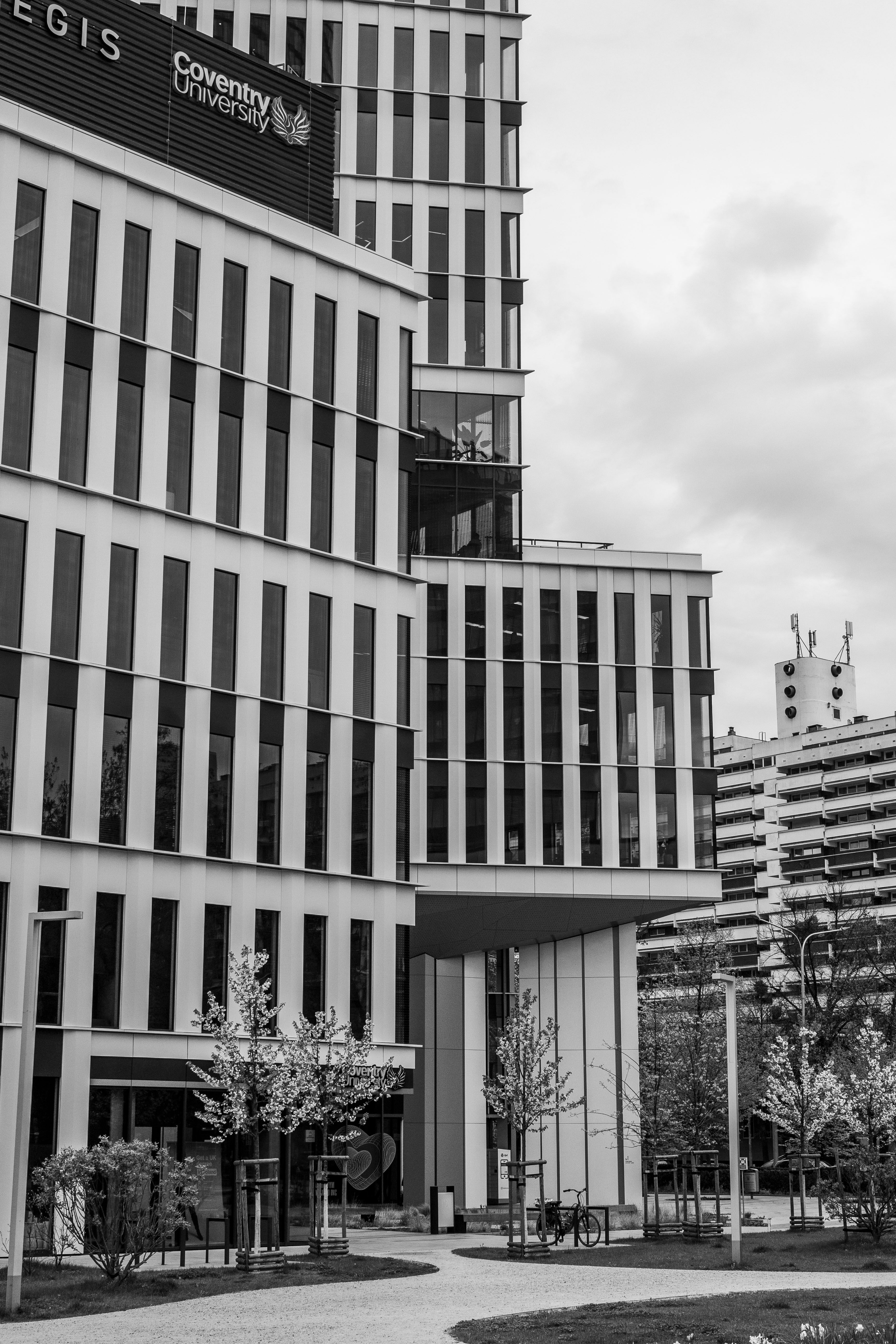 Coventry University Modern Architecture Building · Free Stock Photo