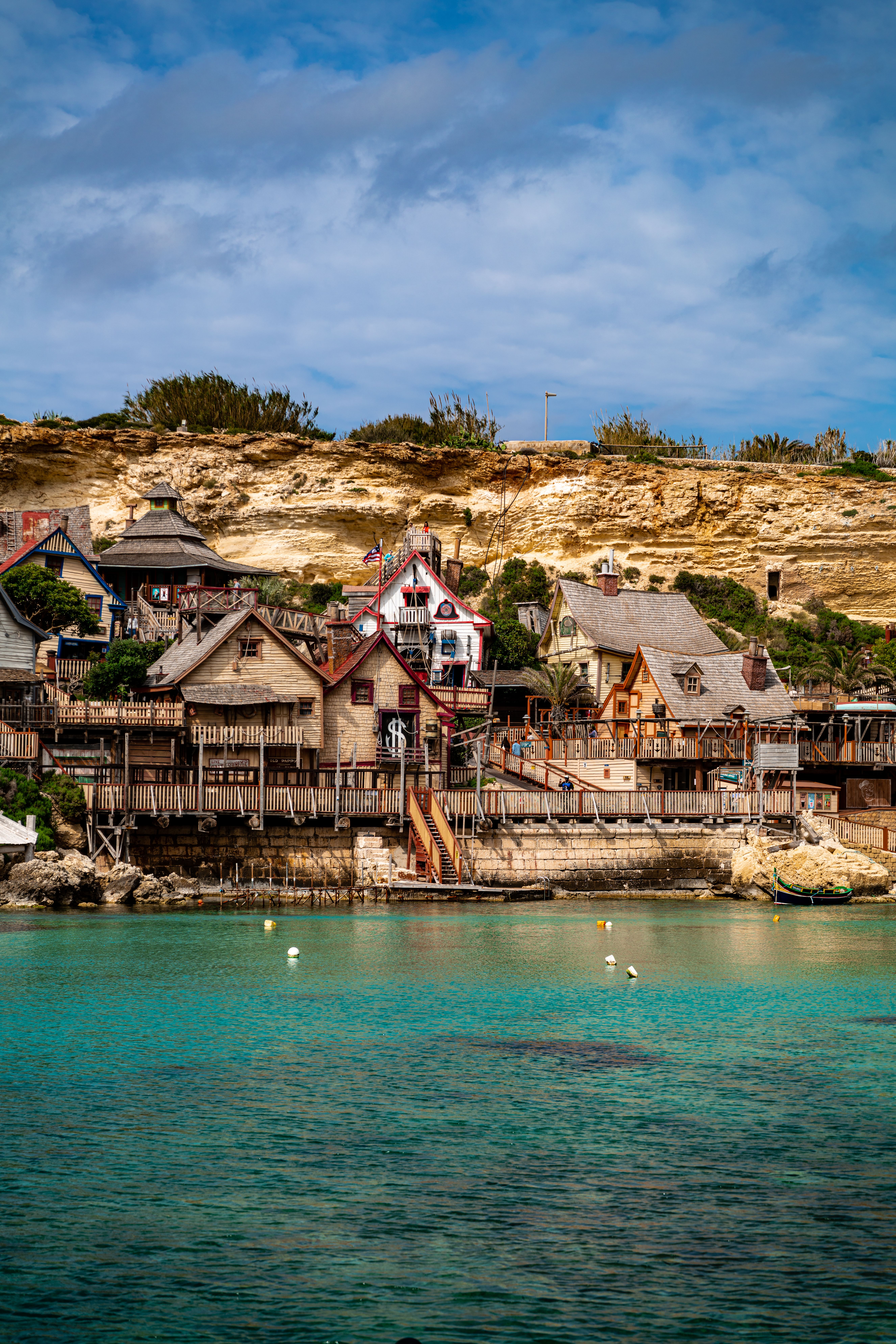 Scenic Coastal Village in Malta · Free Stock Photo
