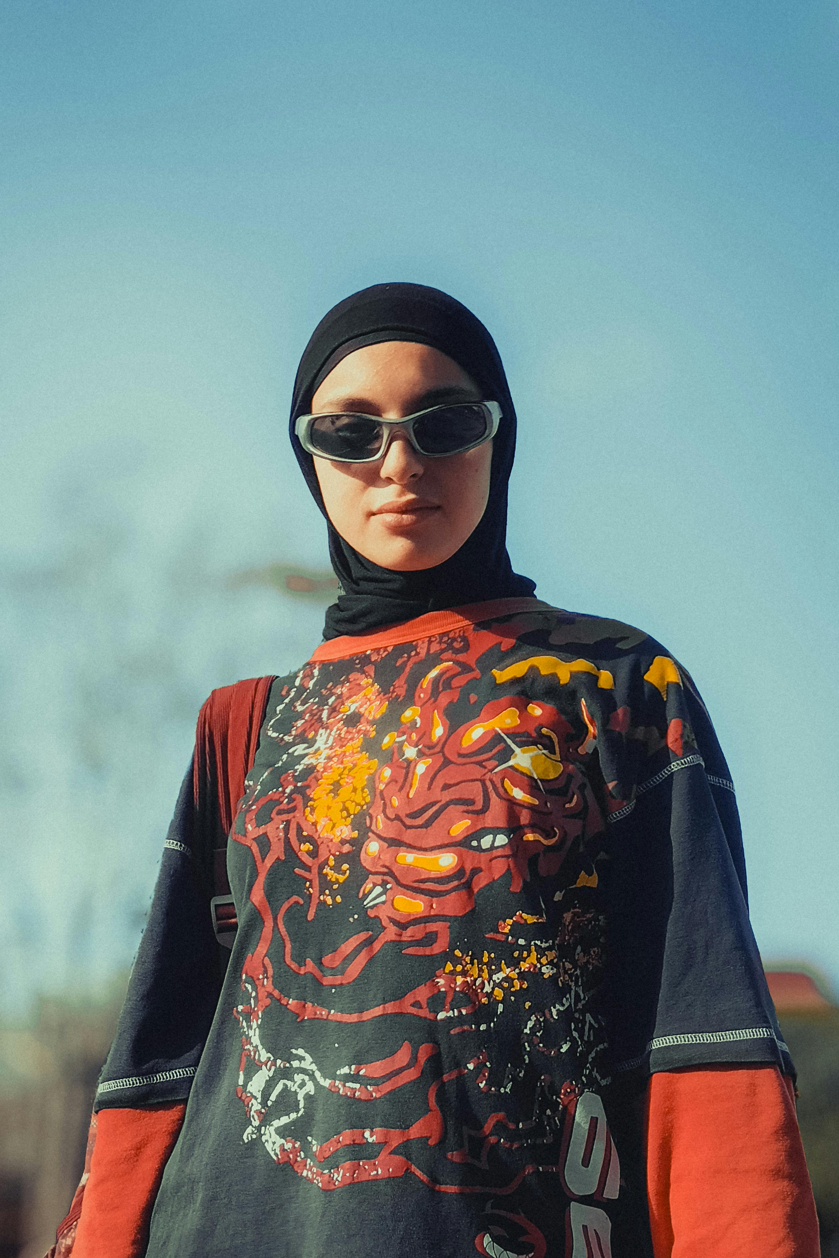 Stylish Portrait of a Modern Hijabi in Morocco · Free Stock Photo