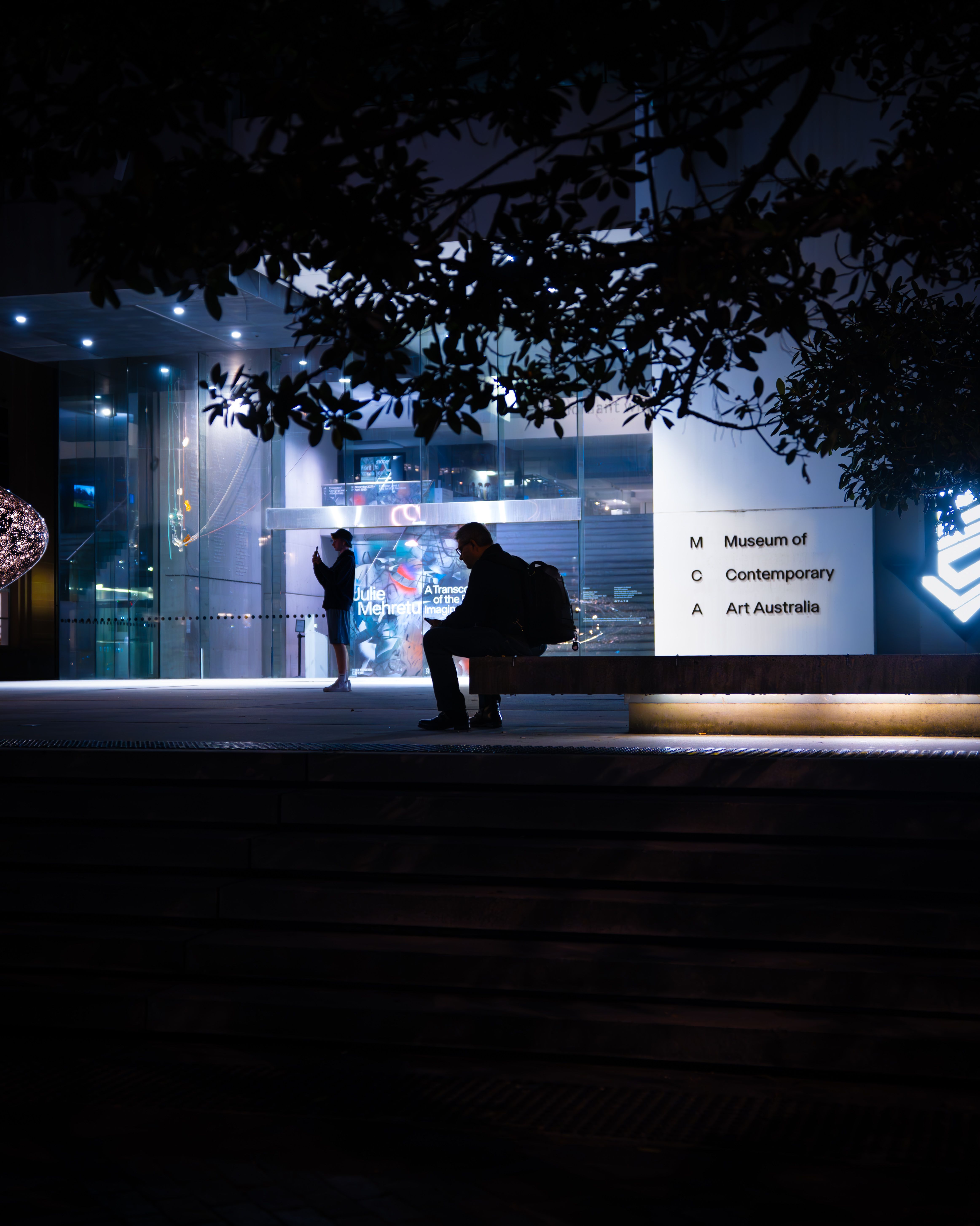 Night Scene at Museum of Contemporary Art Australia · Free Stock Photo