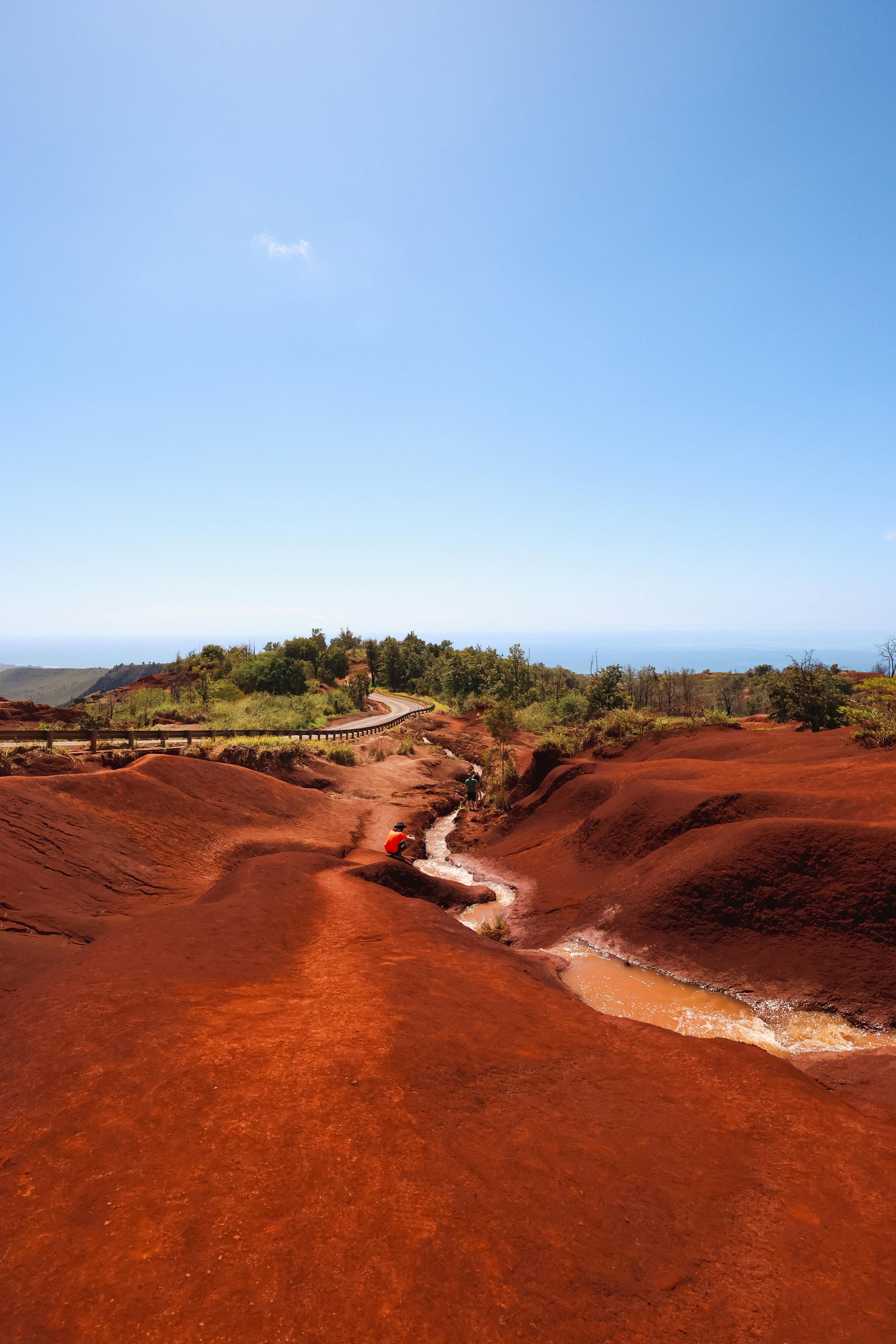 Vivid Red Soil of Waimea, Hawaii Landscape · Free Stock Photo