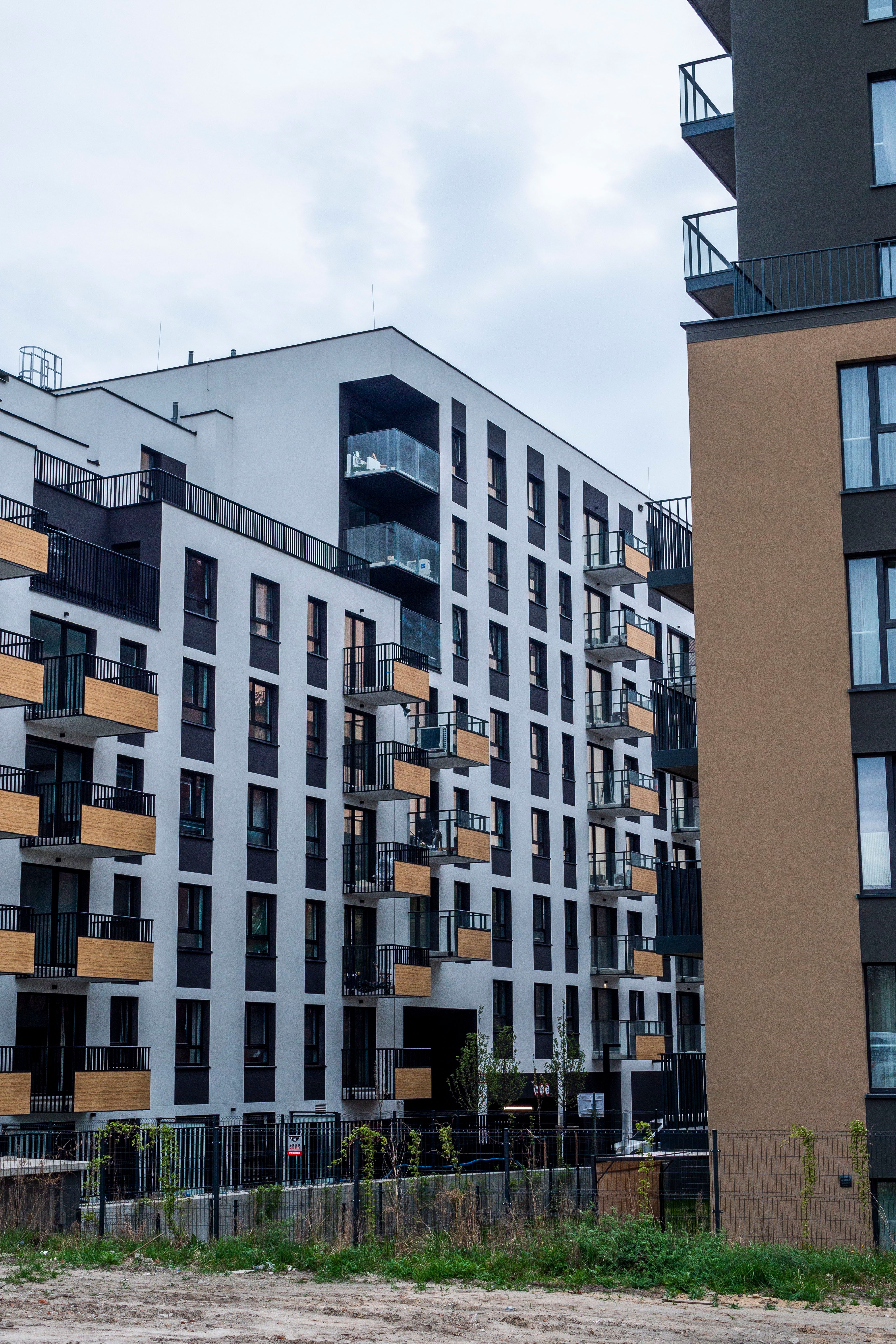 Modern Urban Apartment Buildings Exterior View · Free Stock Photo