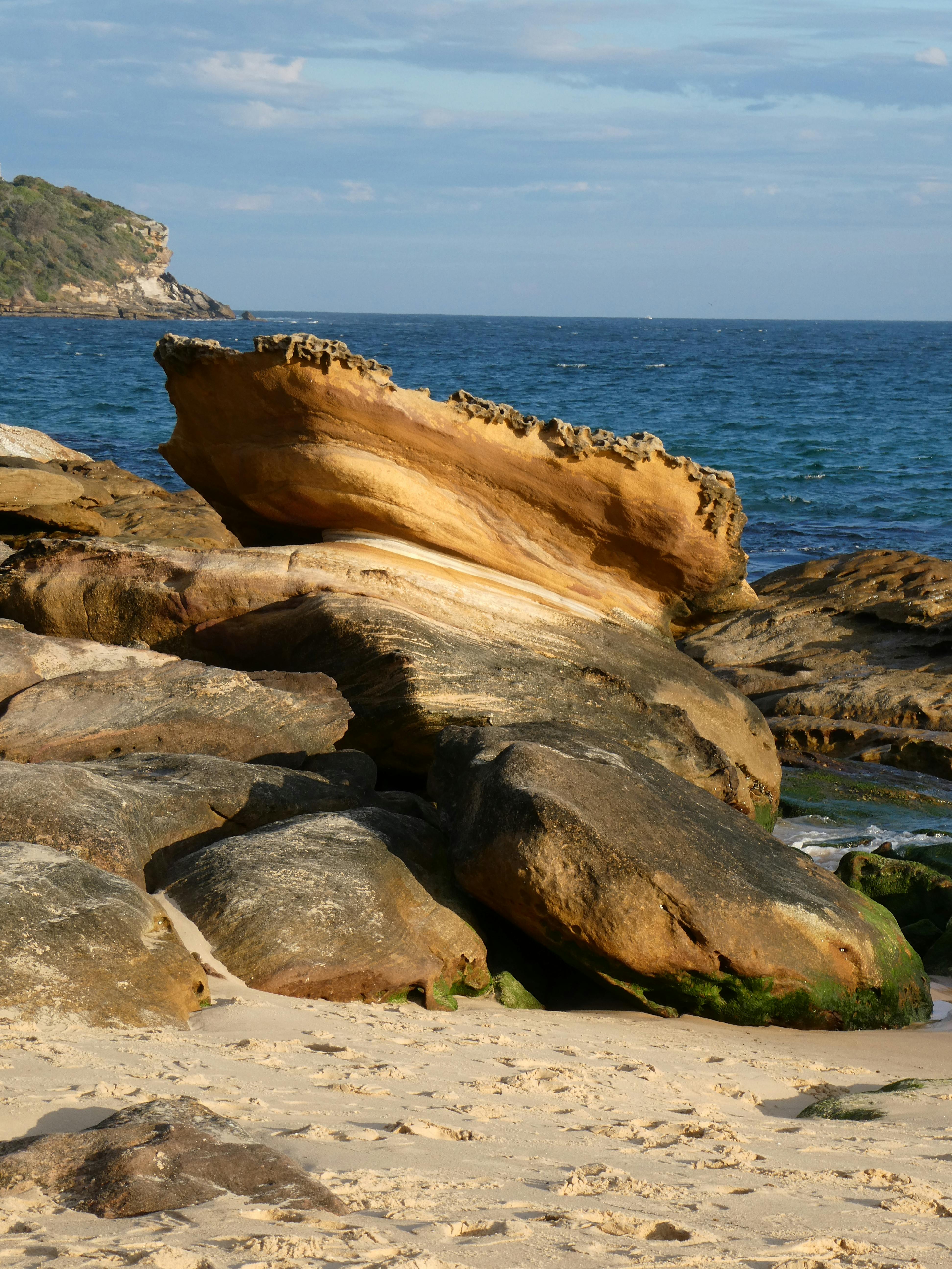Rocky Coastal Landscape with Ocean View · Free Stock Photo