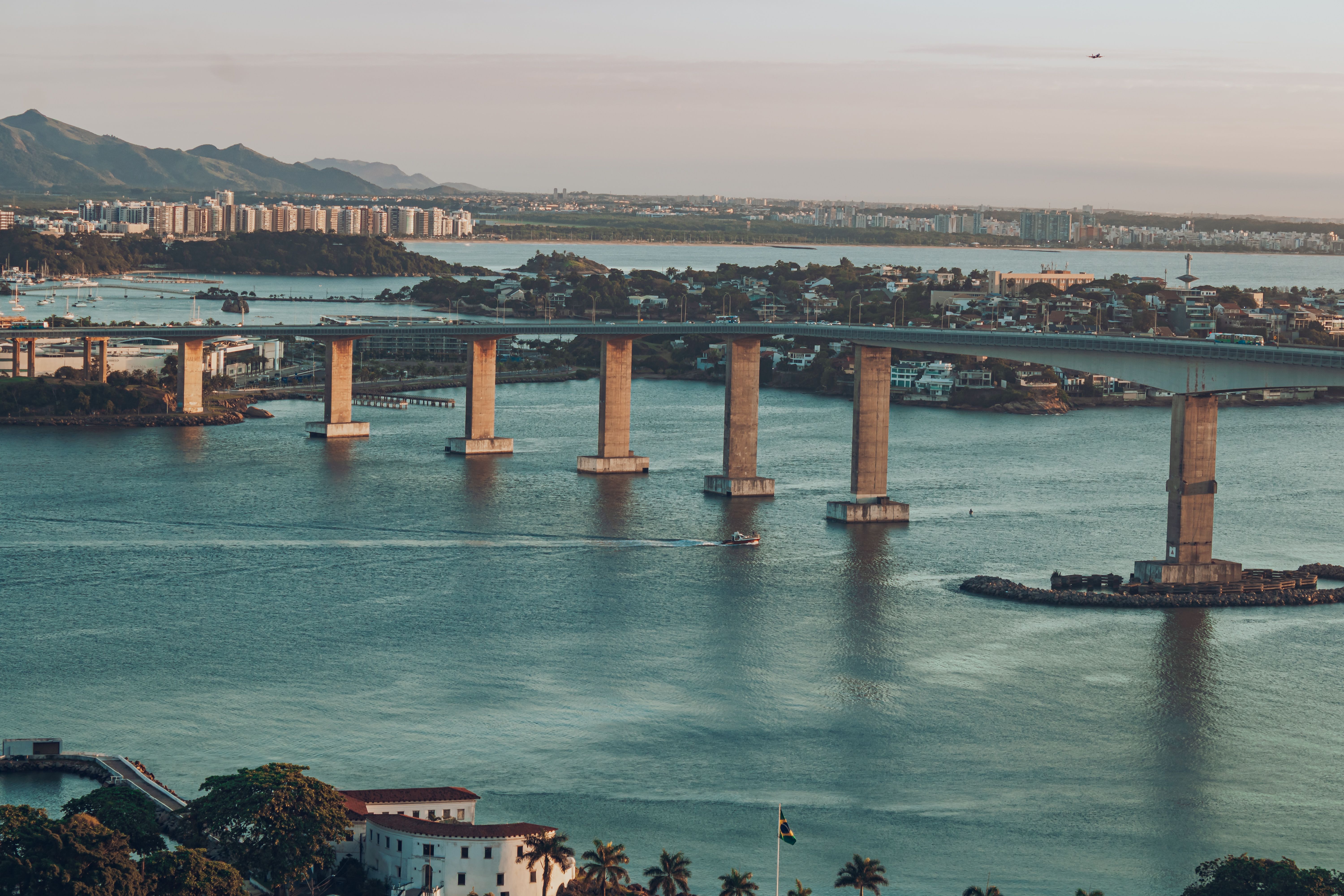 Stunning View of a City Bridge at Dusk · Free Stock Photo