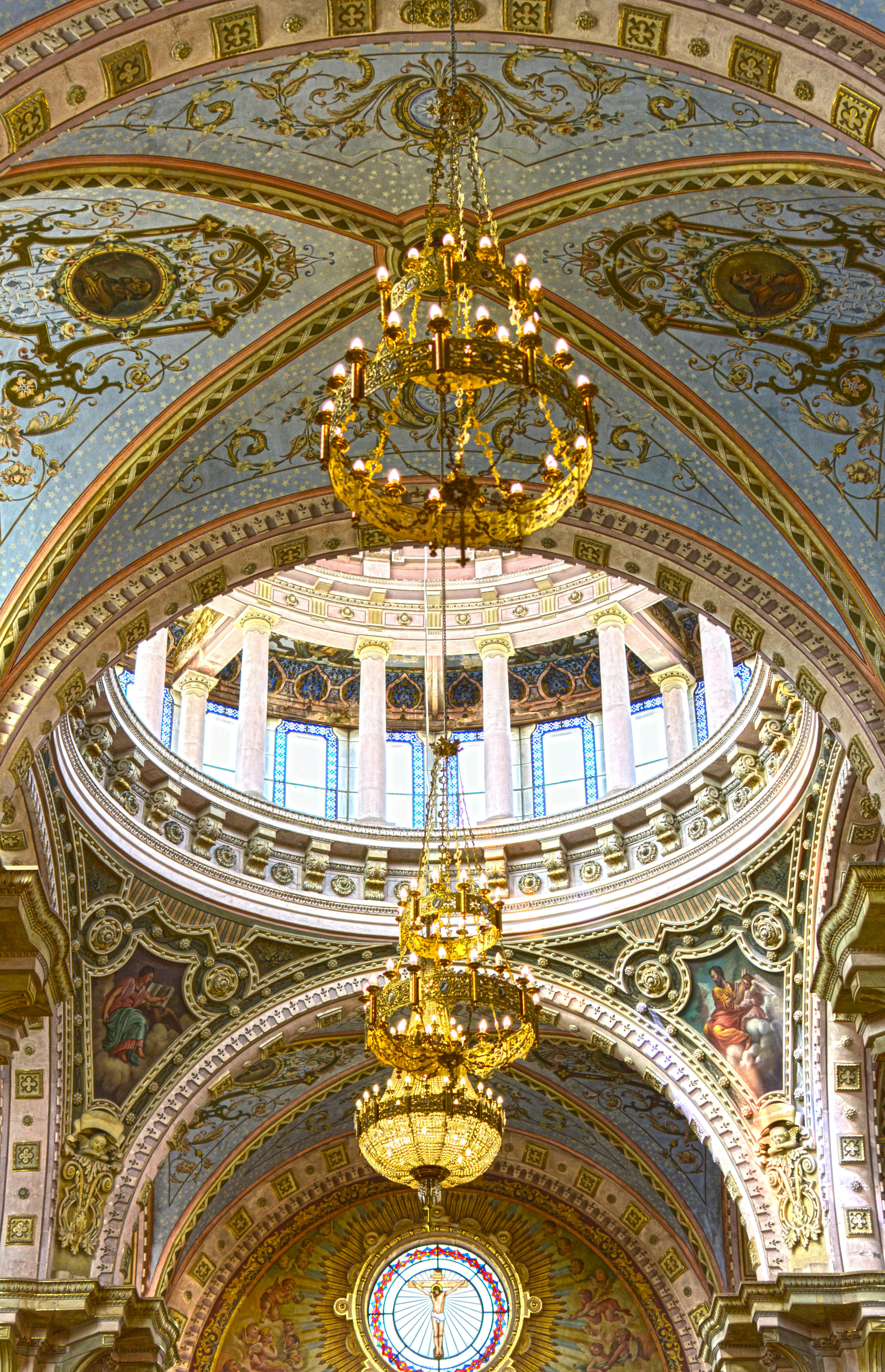 Baroque Church Interior in Aguascalientes, Mexico · Free Stock Photo