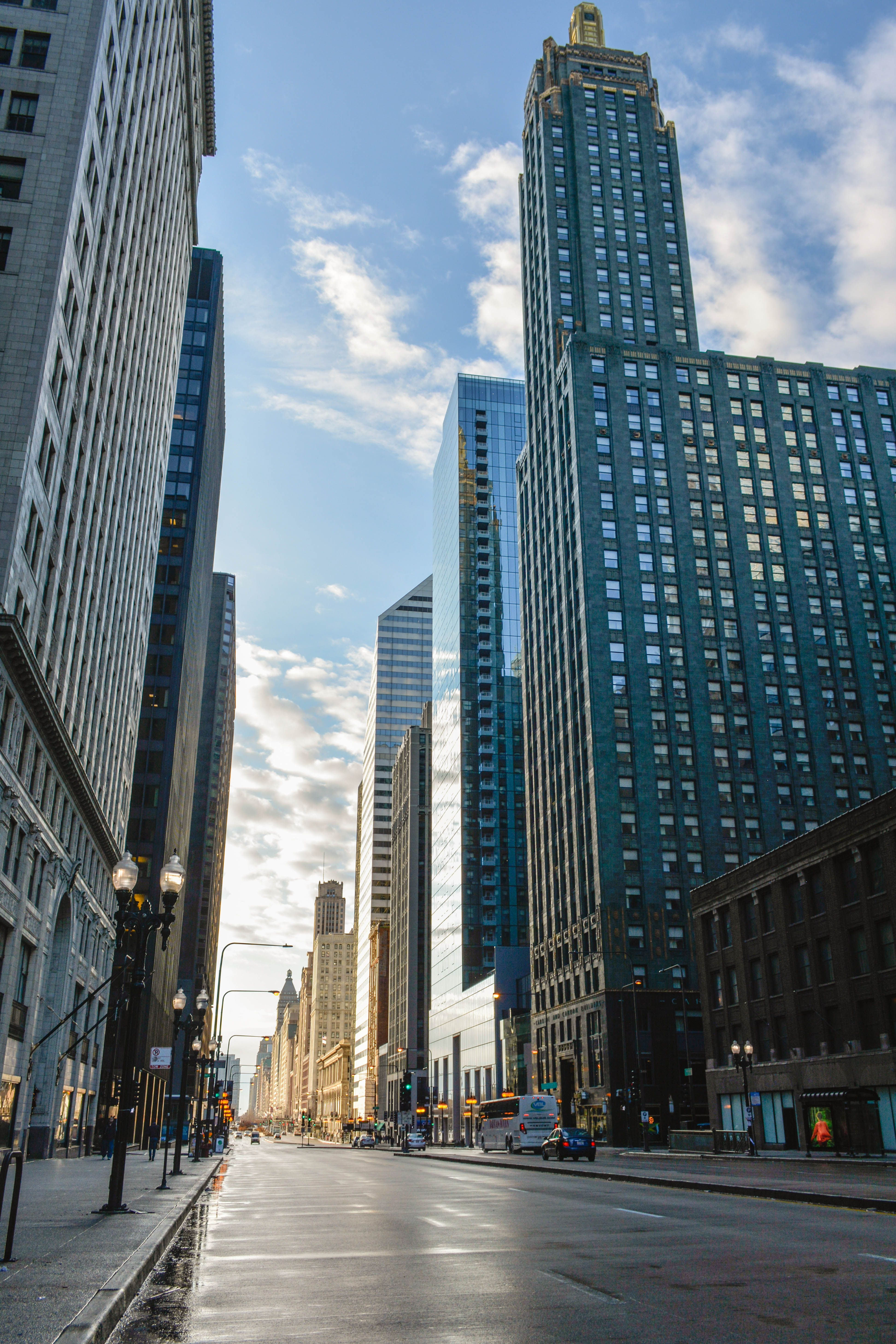Stunning Chicago Skyline in Early Morning Light · Free Stock Photo