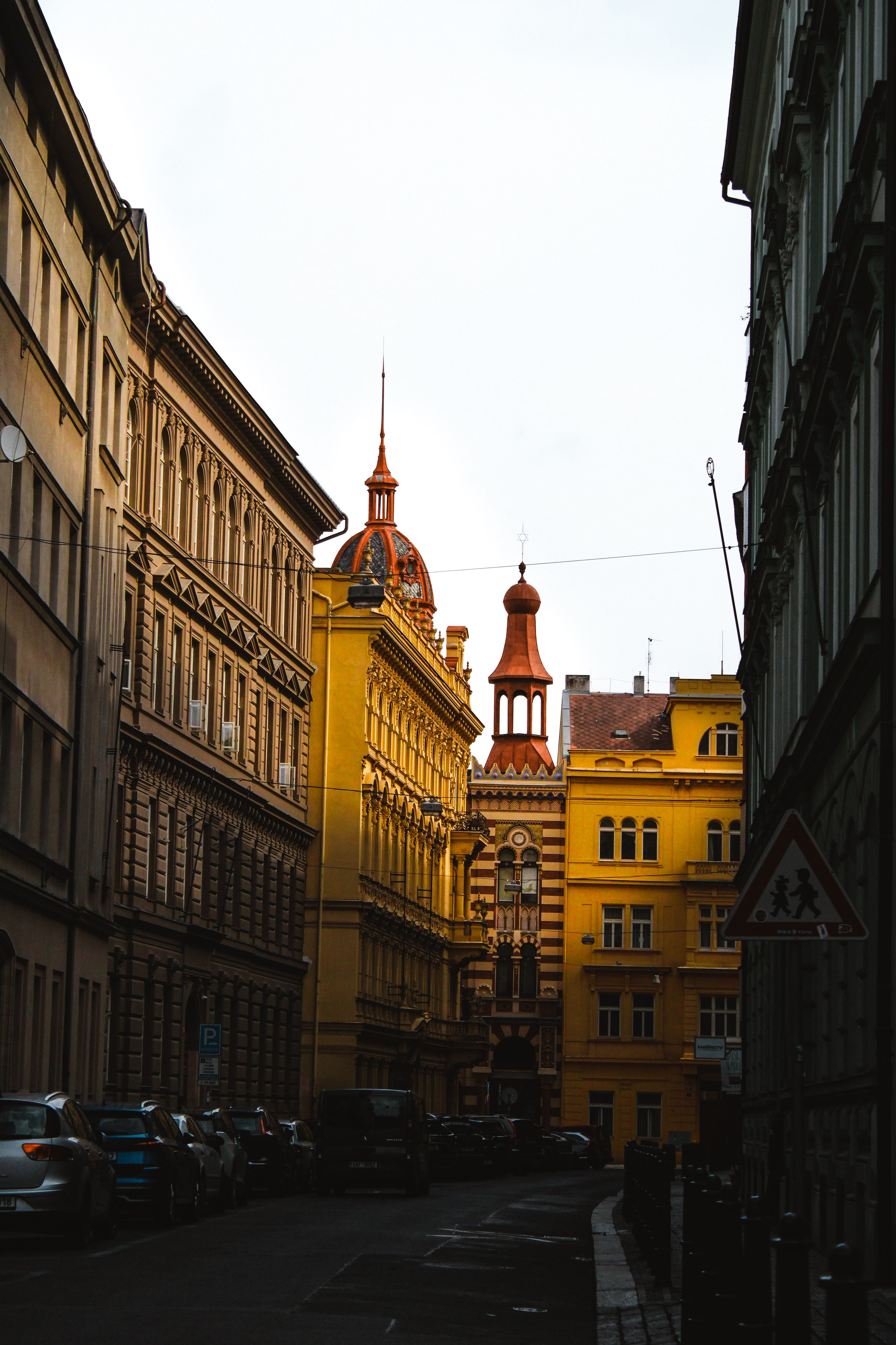 Stunning Architectural Street View in Prague · Free Stock Photo