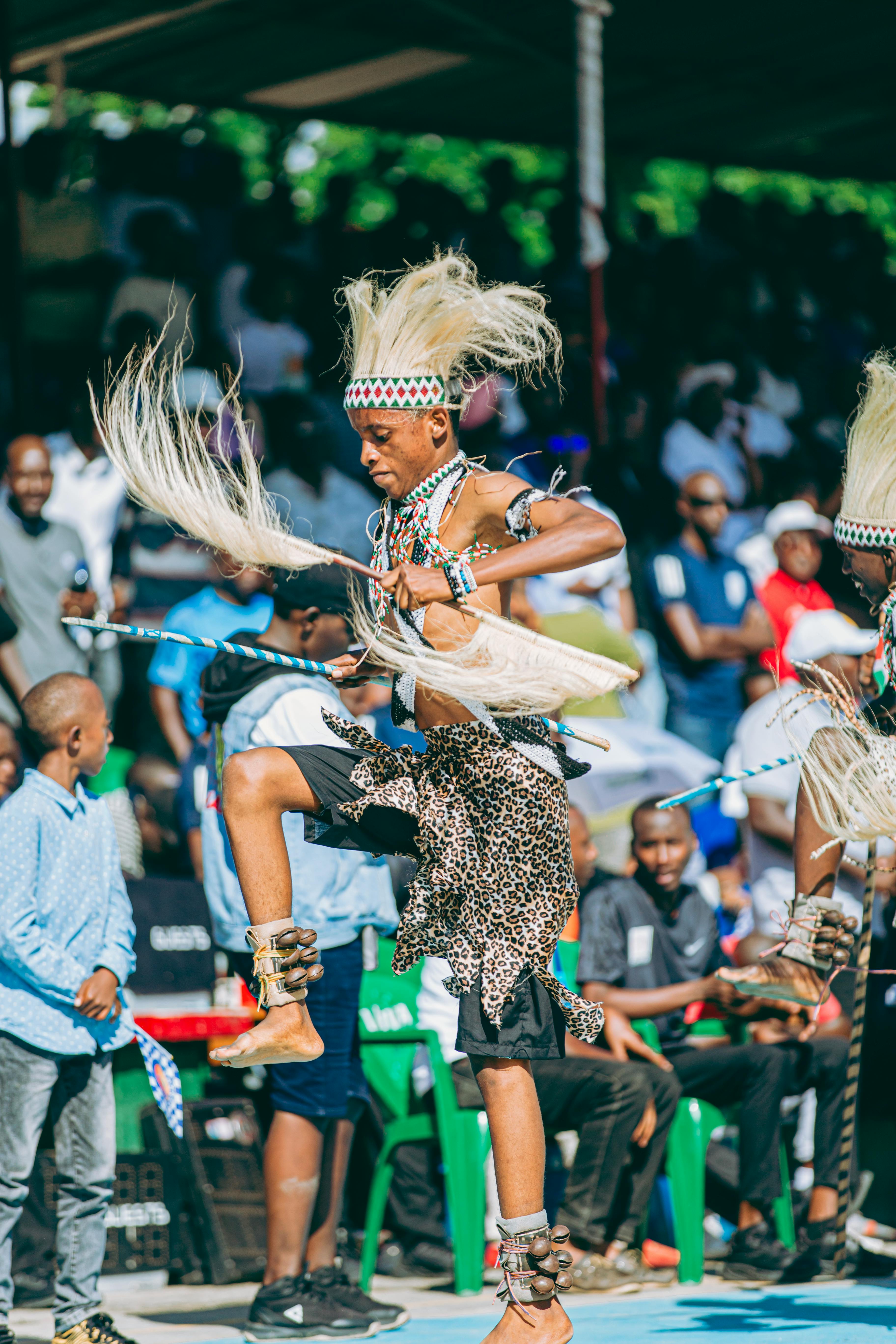 Traditional Cultural Dance Performance Outdoors · Free Stock Photo
