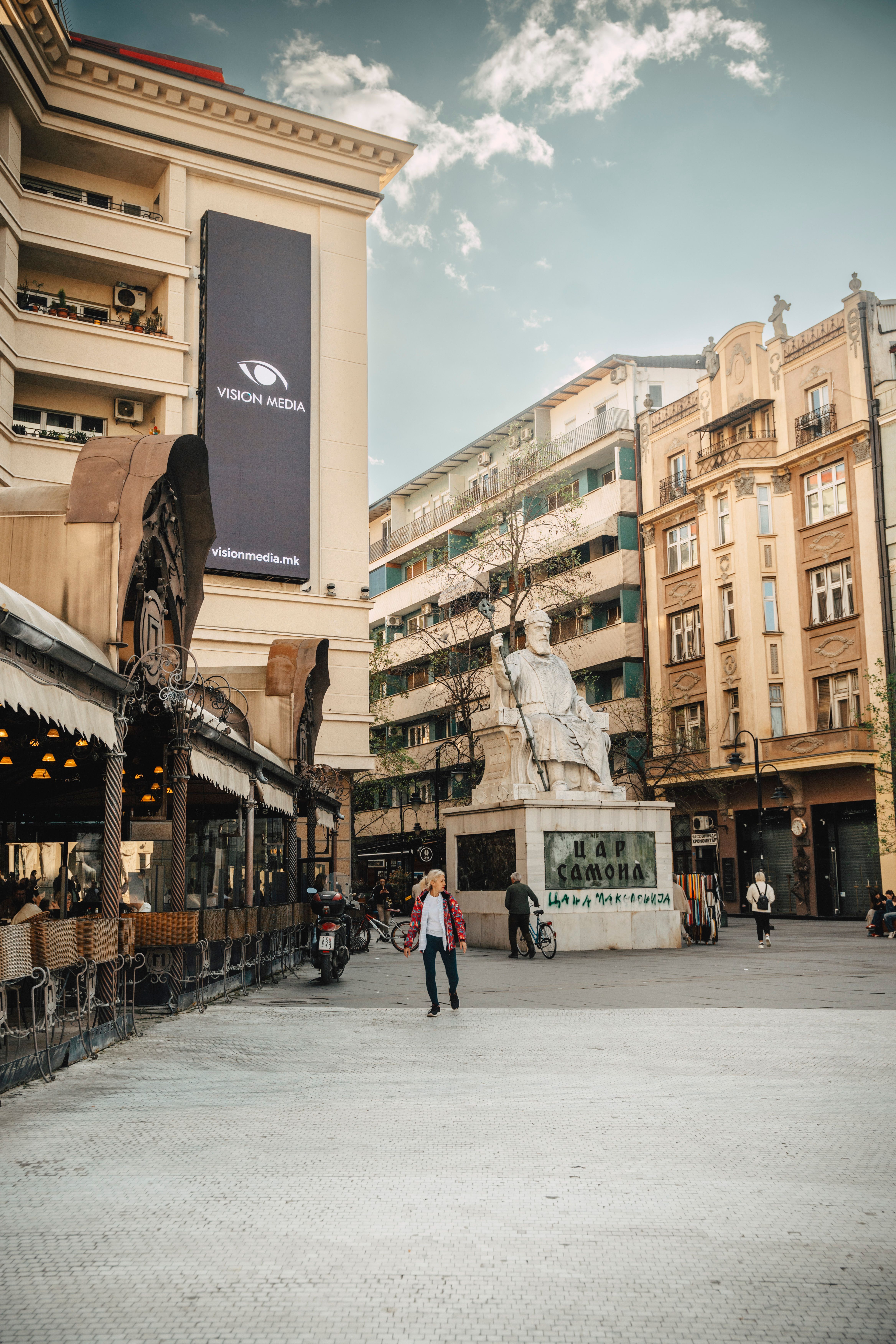 Balkan Urban Scene with Historic Architecture · Free Stock Photo