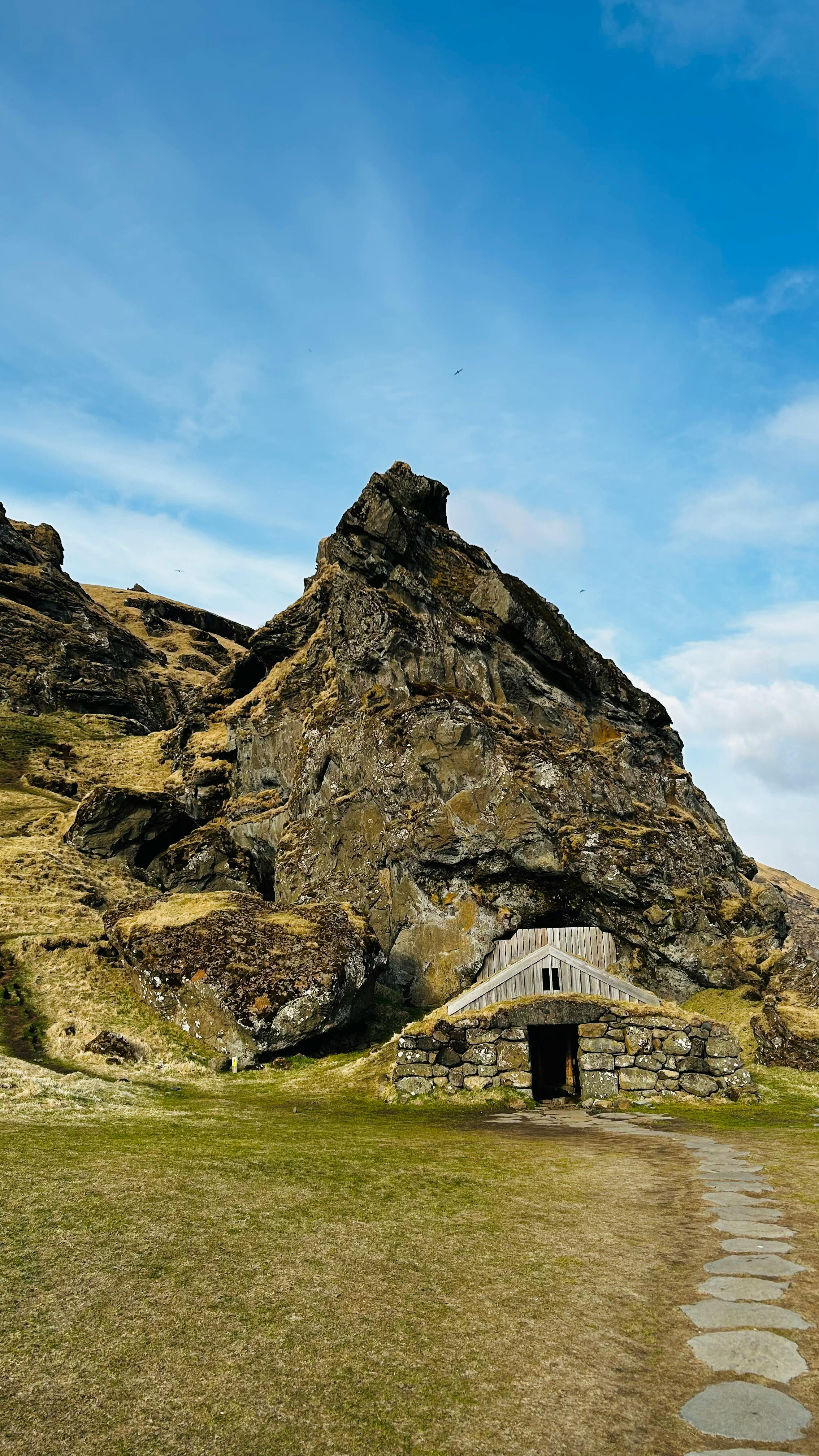 Unique Turf House in Rangárþing eystra, Iceland · Free Stock Photo