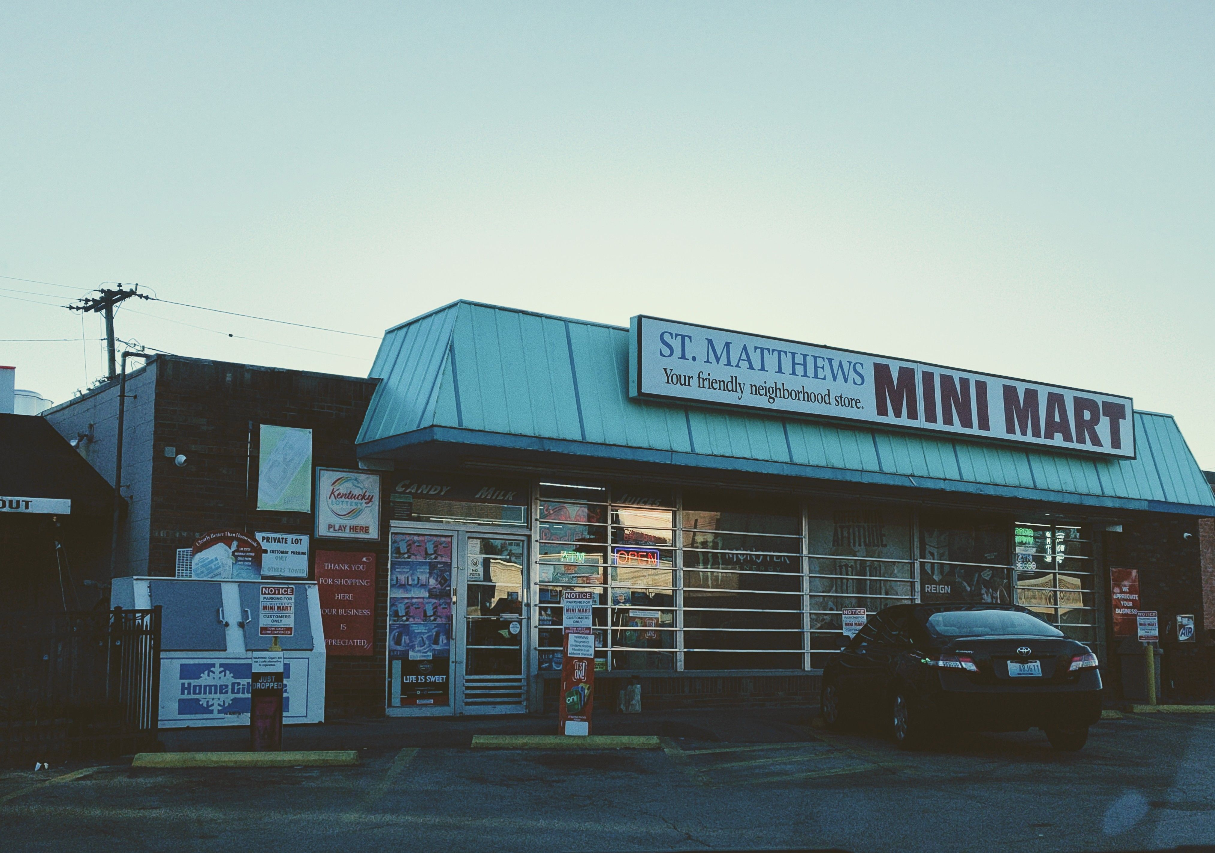 St. Matthews Mini Mart Street View · Free Stock Photo
