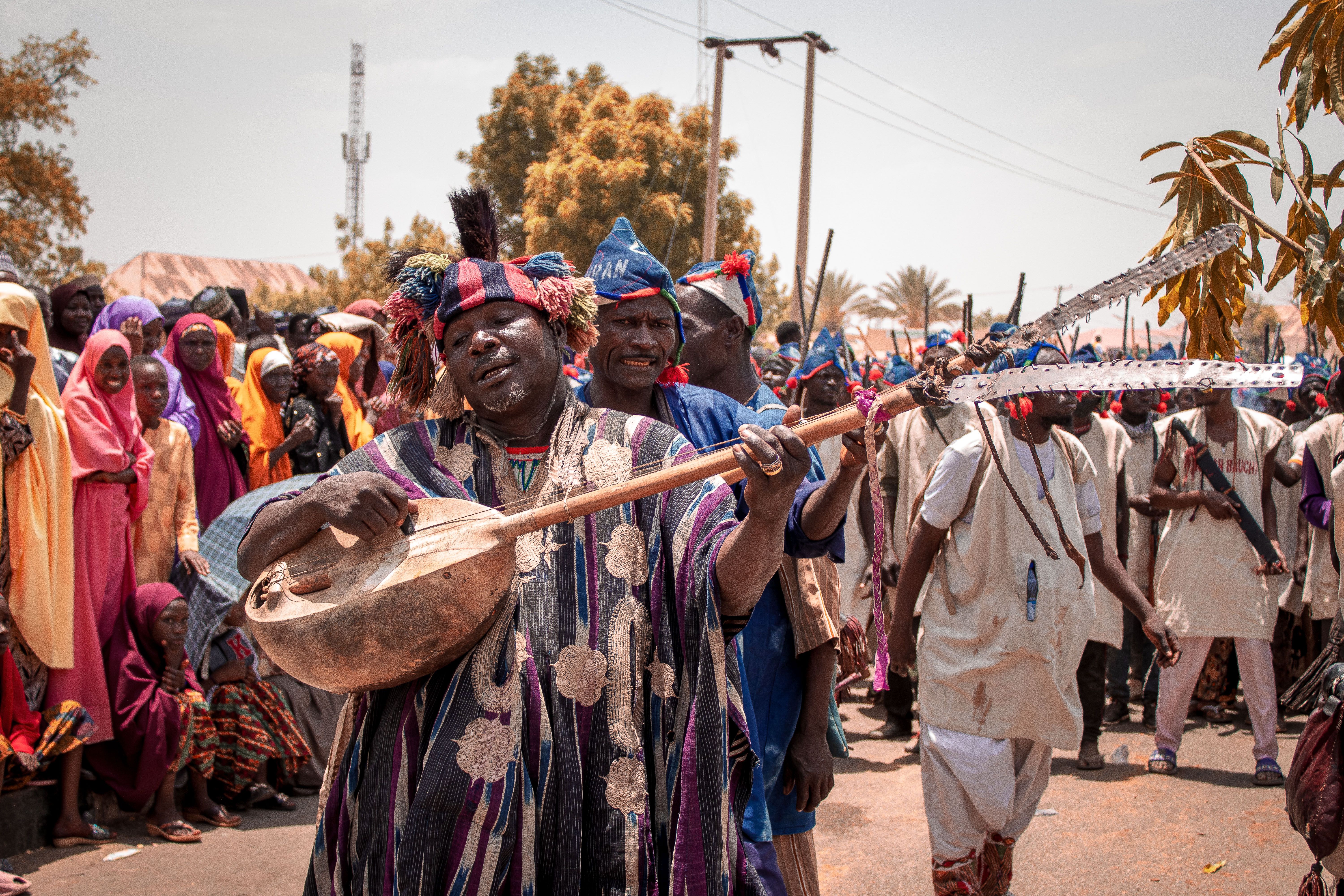 Vibrant Traditional Festival in Northern Nigeria · Free Stock Photo