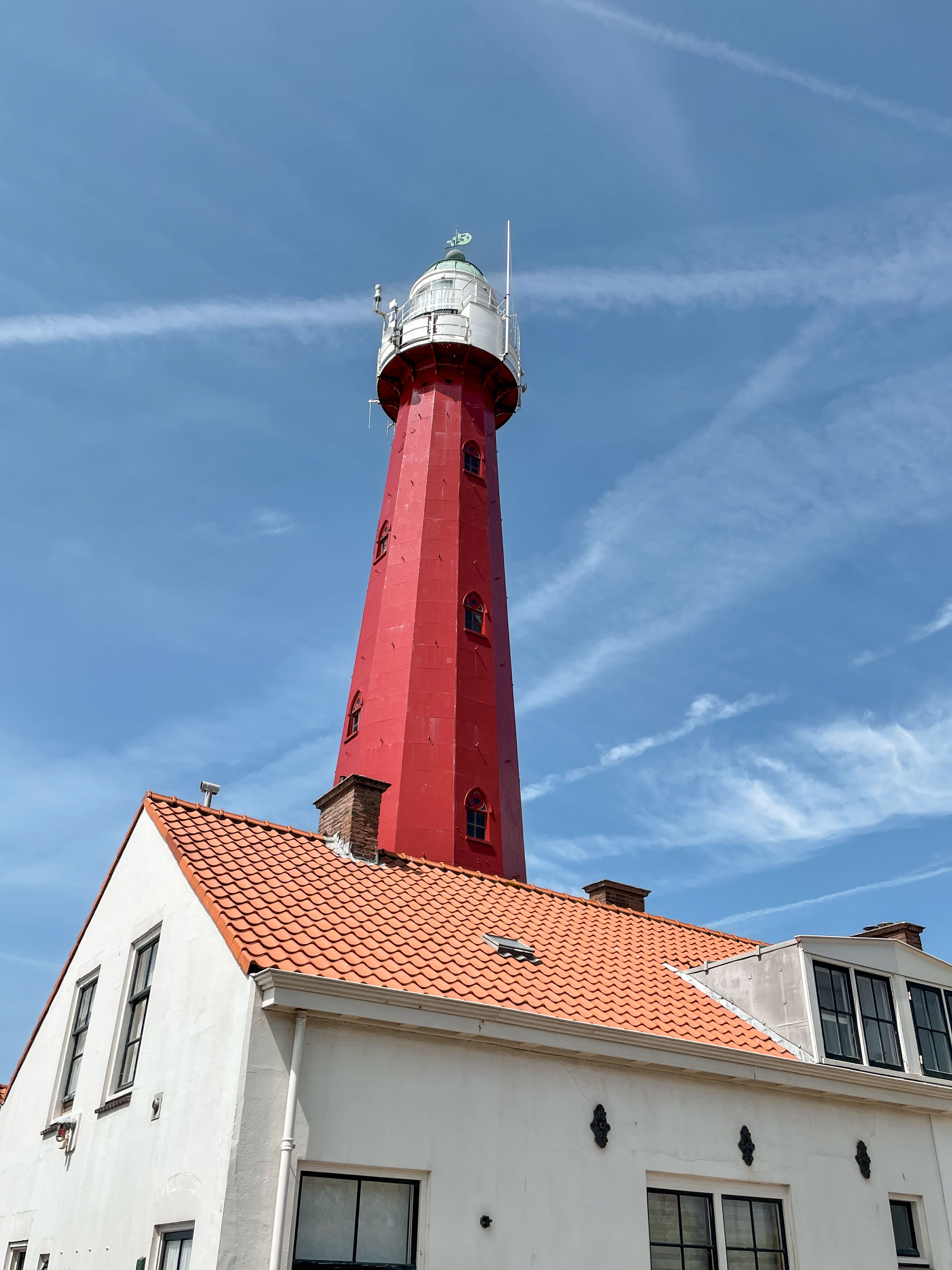Iconic Red Lighthouse in The Hague, Netherlands · Free Stock Photo