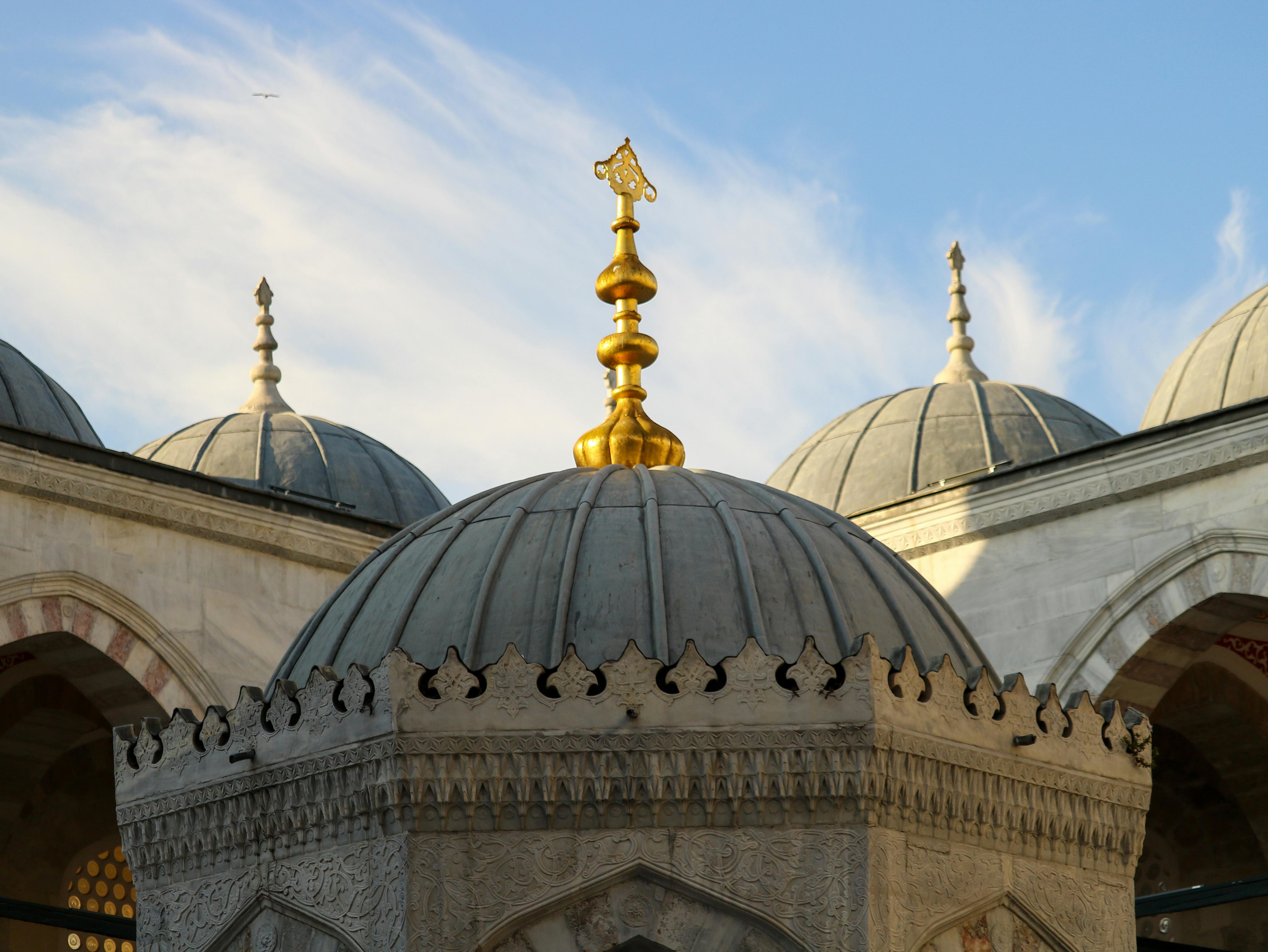 Ottoman Architecture Mosque Domes in Istanbul · Free Stock Photo