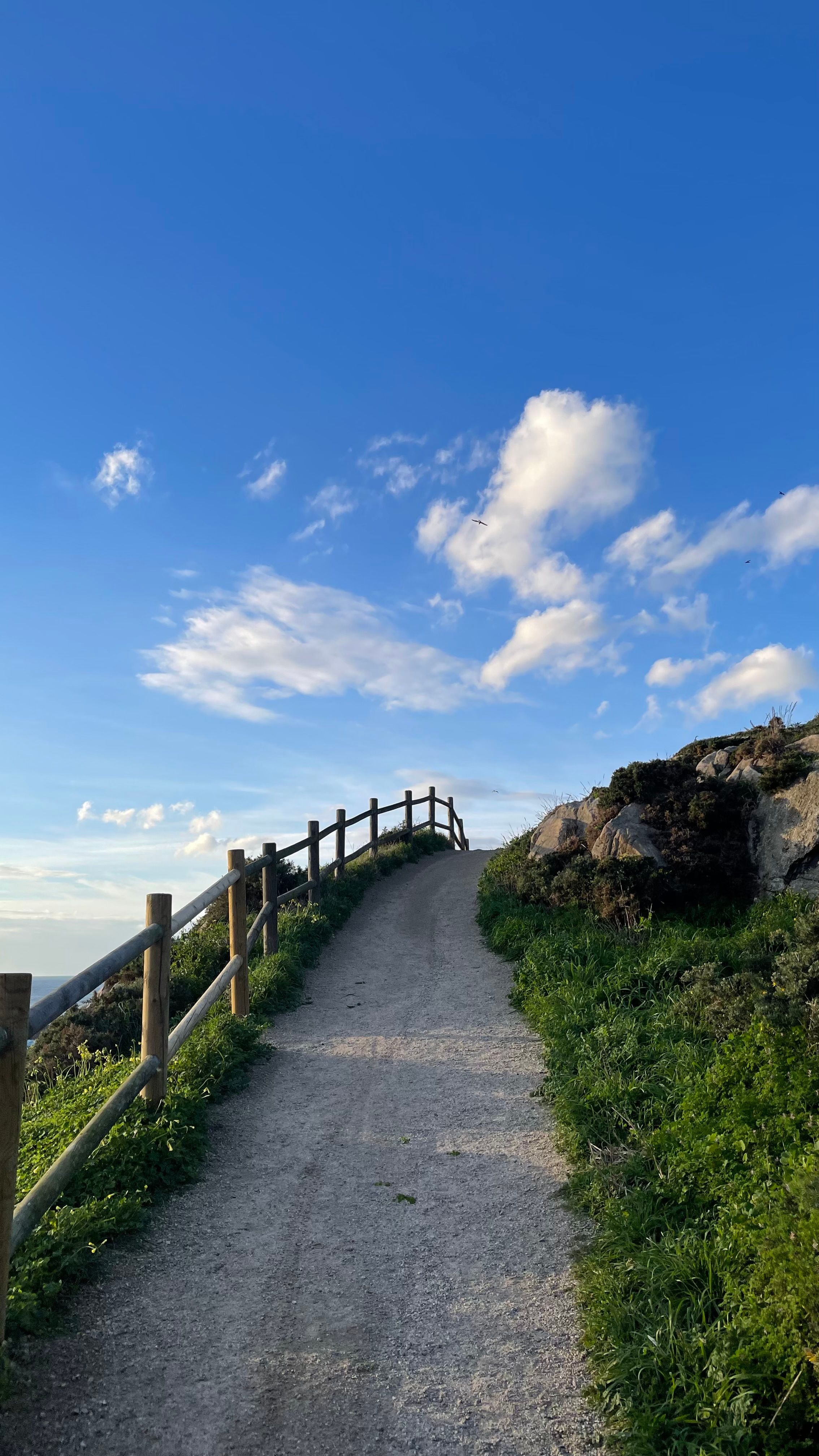Scenic Hill Path Under Clear Blue Sky · Free Stock Photo