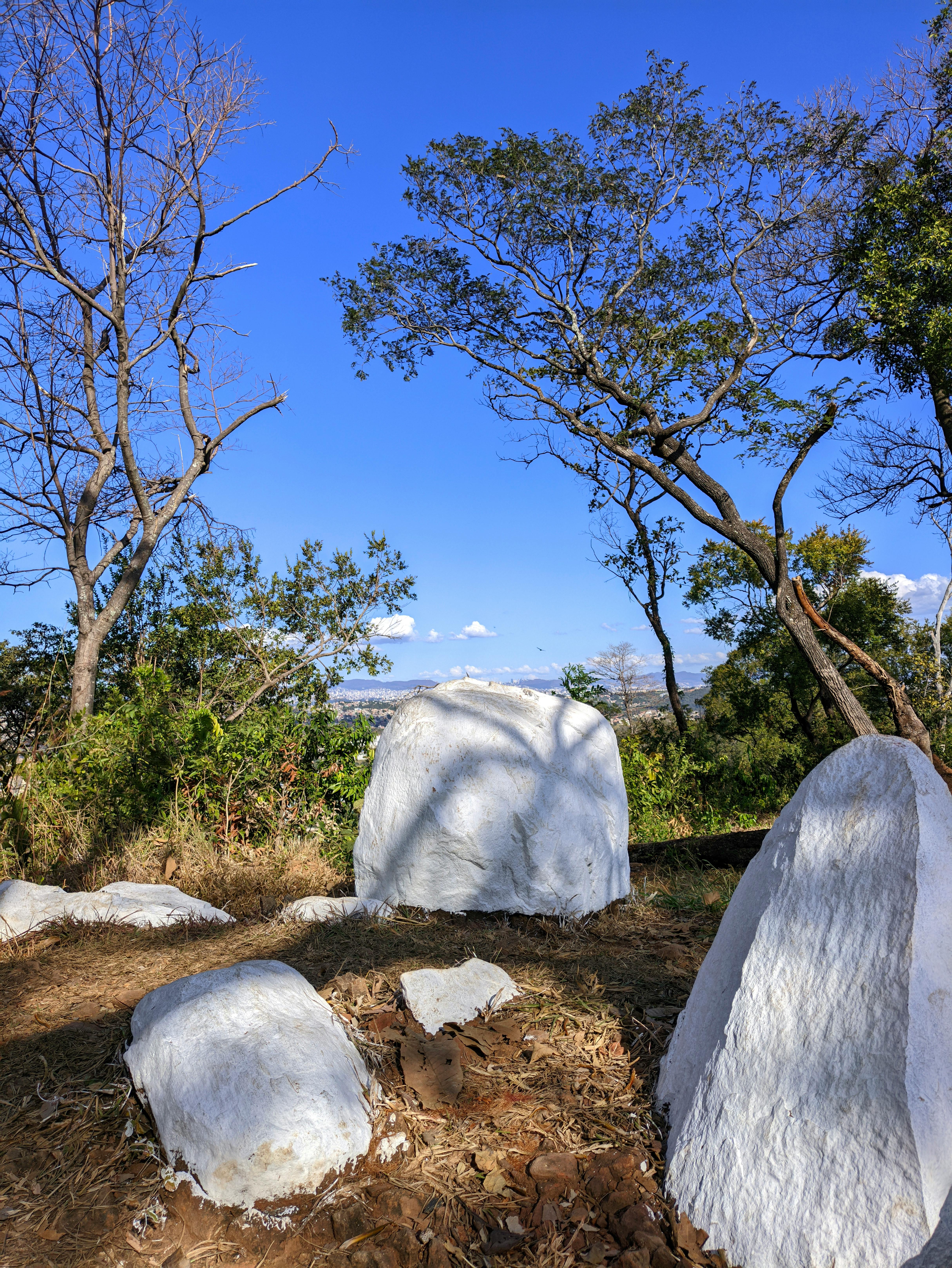 White Painted Rocks in Brazilian Countryside · Free Stock Photo