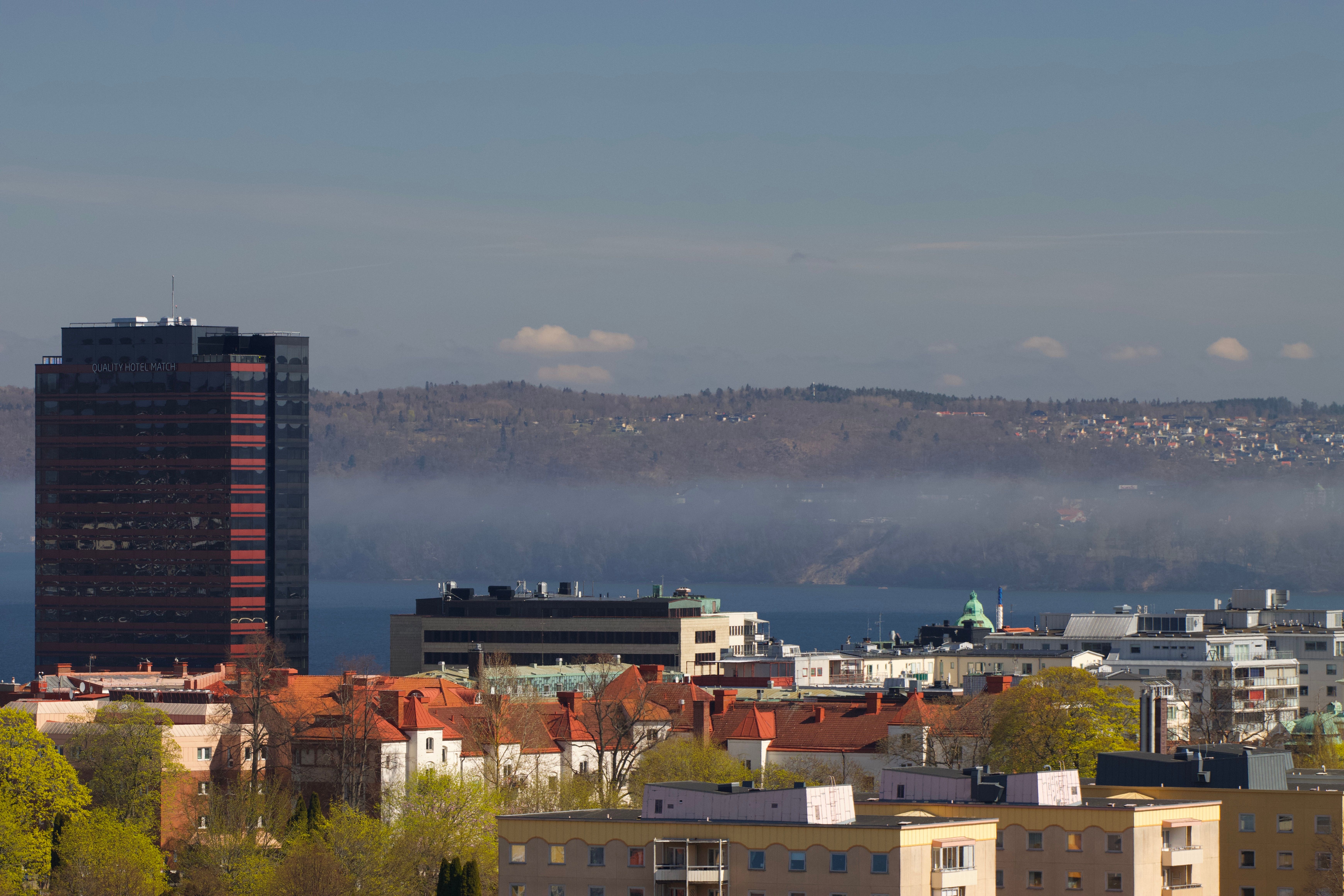 Aerial Cityscape of Jönköping, Sweden · Free Stock Photo