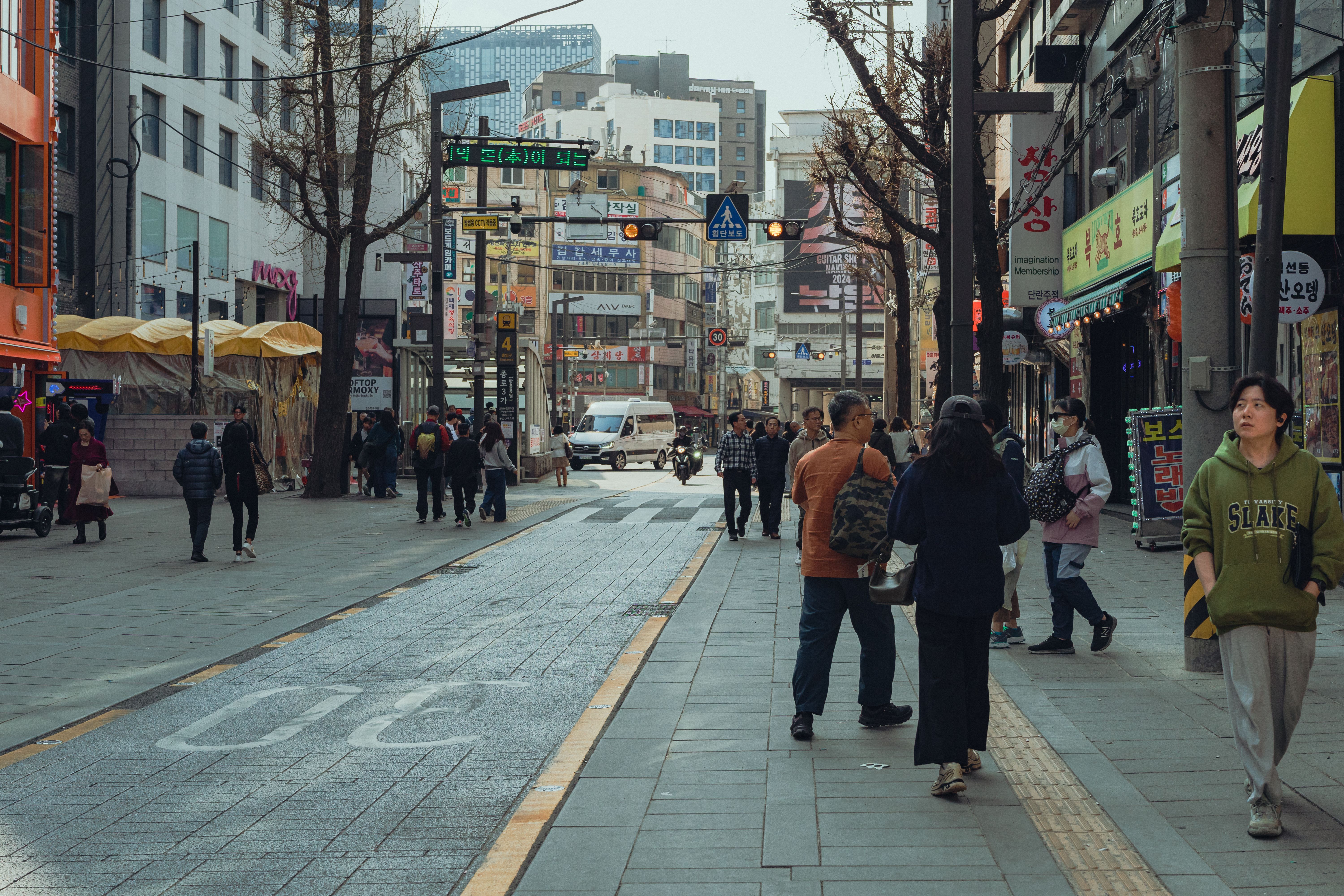 Vibrant Street Life in Seoul, South Korea · Free Stock Photo