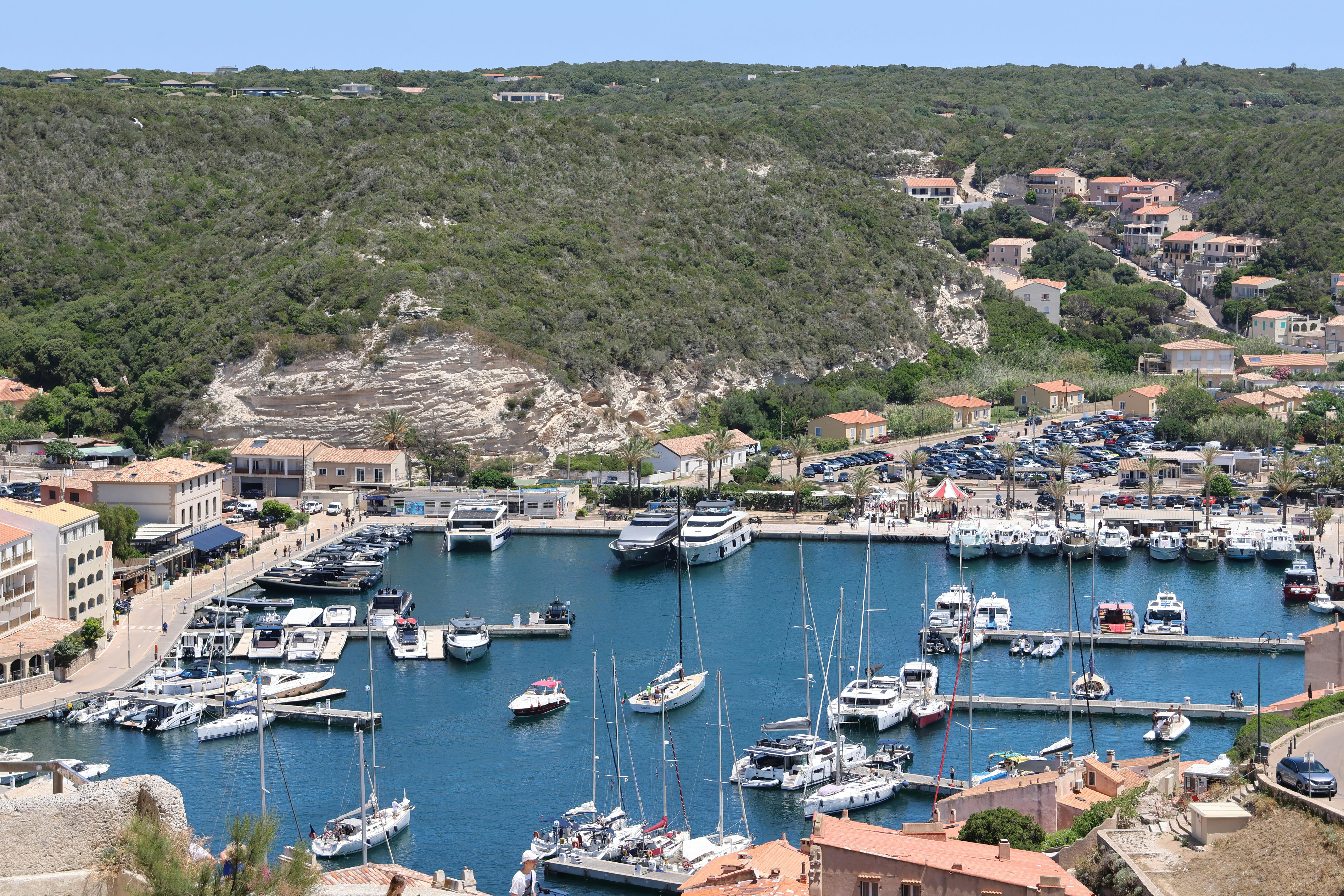 Scenic View of Bonifacio Marina in Corsica · Free Stock Photo