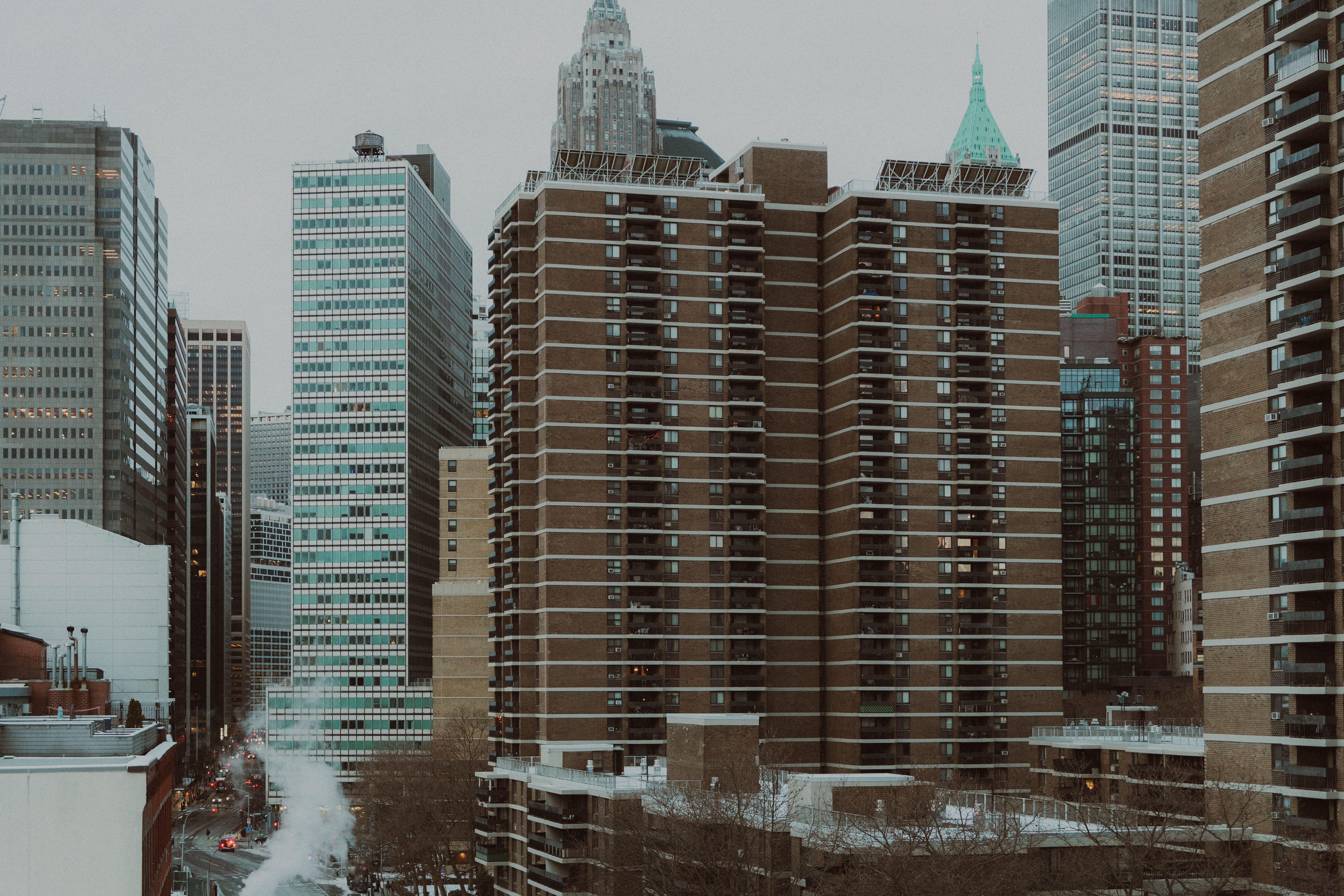 New York City Winter Urban Landscape · Free Stock Photo
