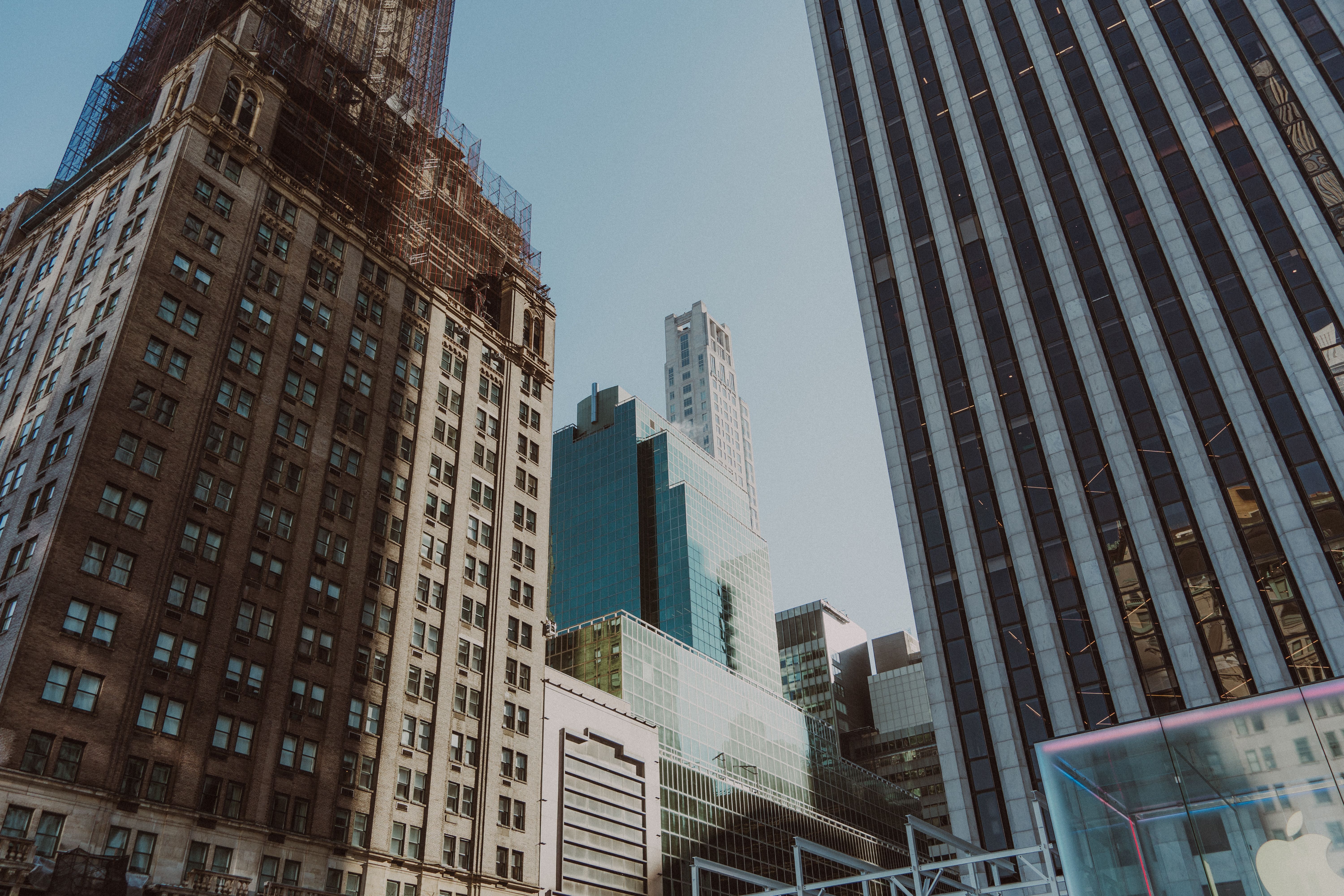 Skyscrapers in New York City's Midtown Skyline · Free Stock Photo