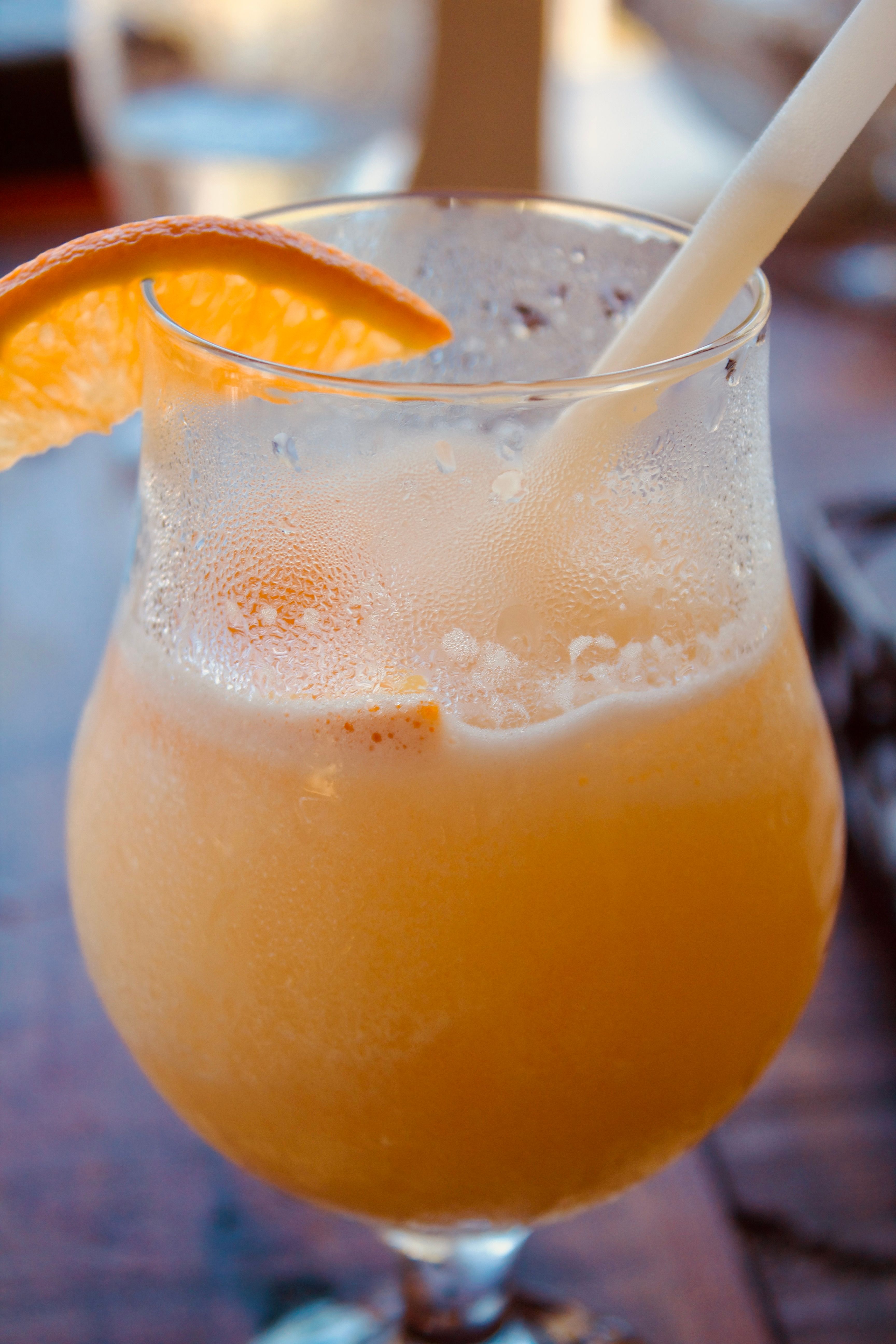Refreshing Citrus Cocktail with Orange Slice · Free Stock Photo
