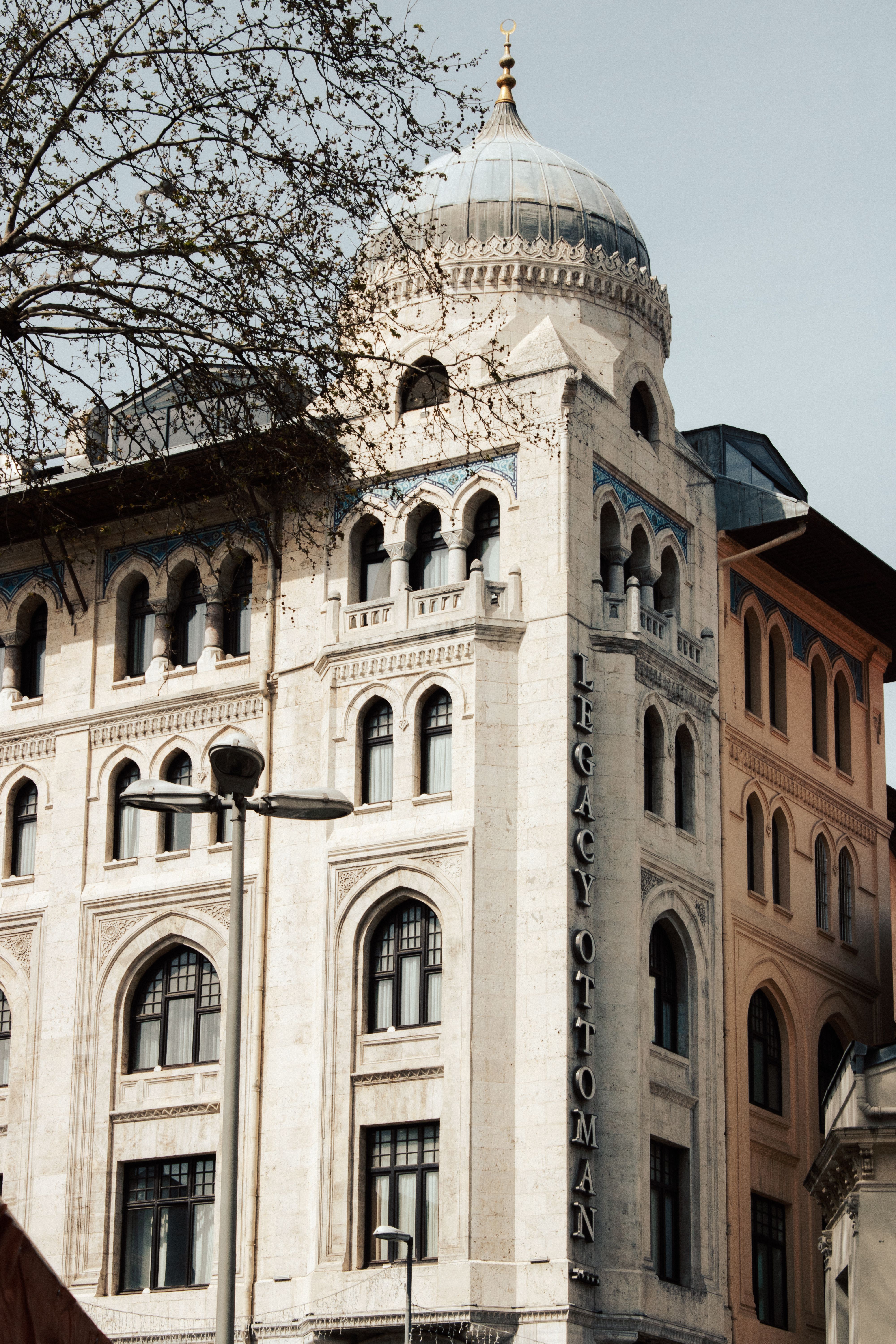 Legacy Ottoman Hotel in Istanbul's Historic District · Free Stock Photo