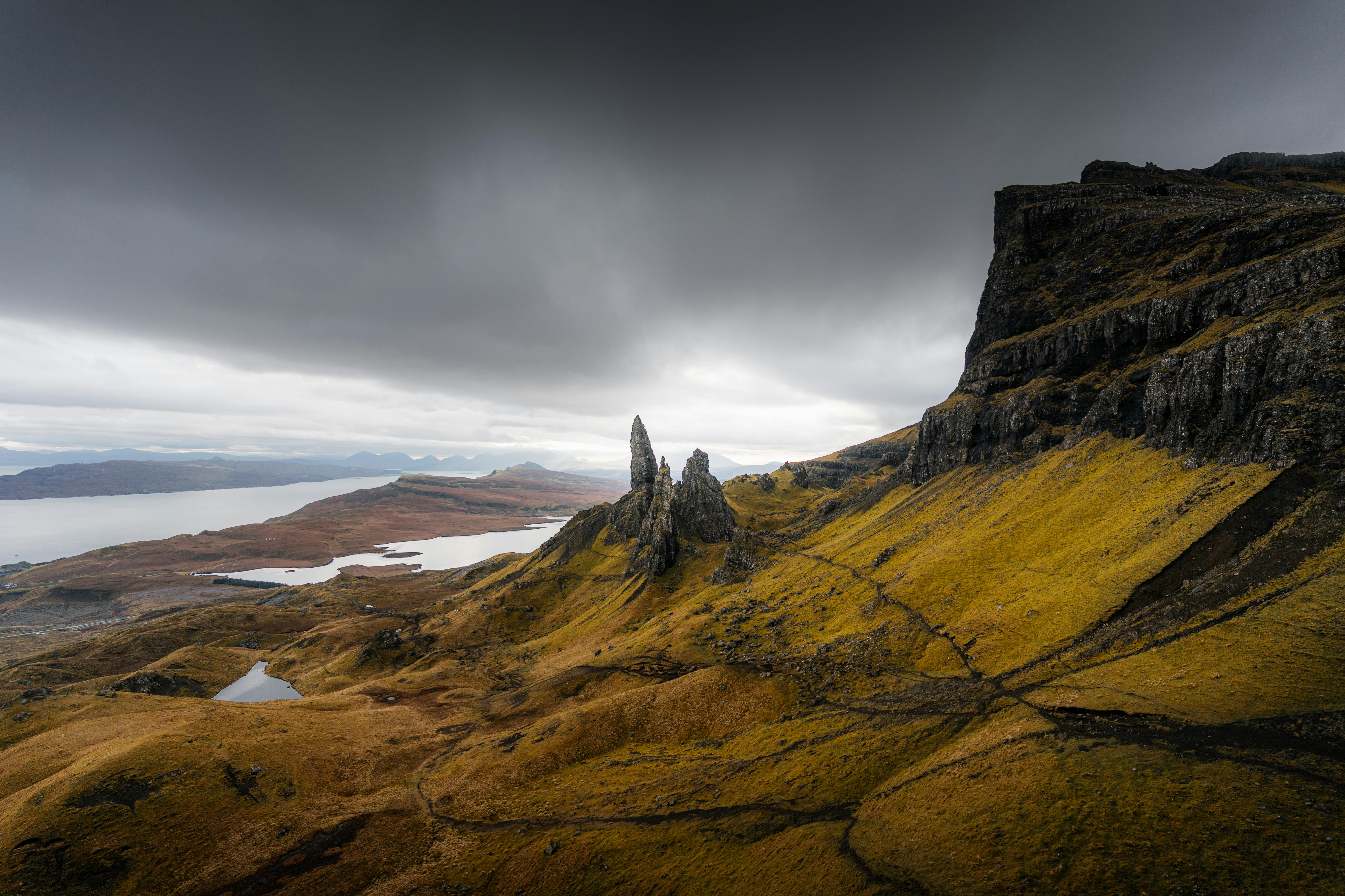 Dramatic Landscape of Old Man of Storr in Scotland · Free Stock Photo