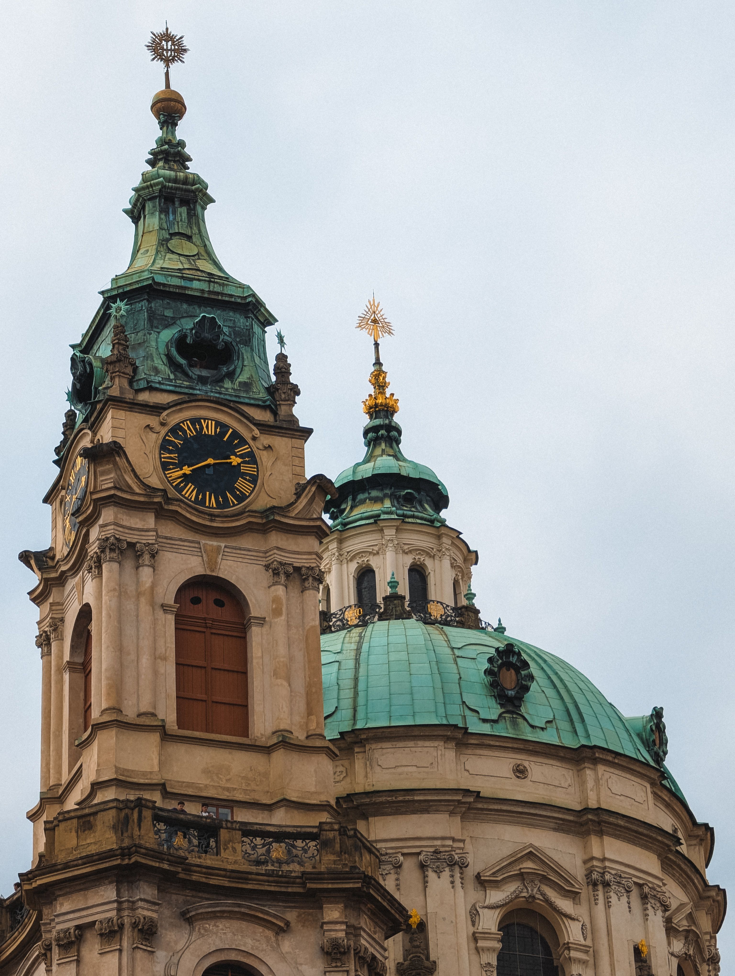 St. Nicholas Church Baroque Architecture Close-Up · Free Stock Photo