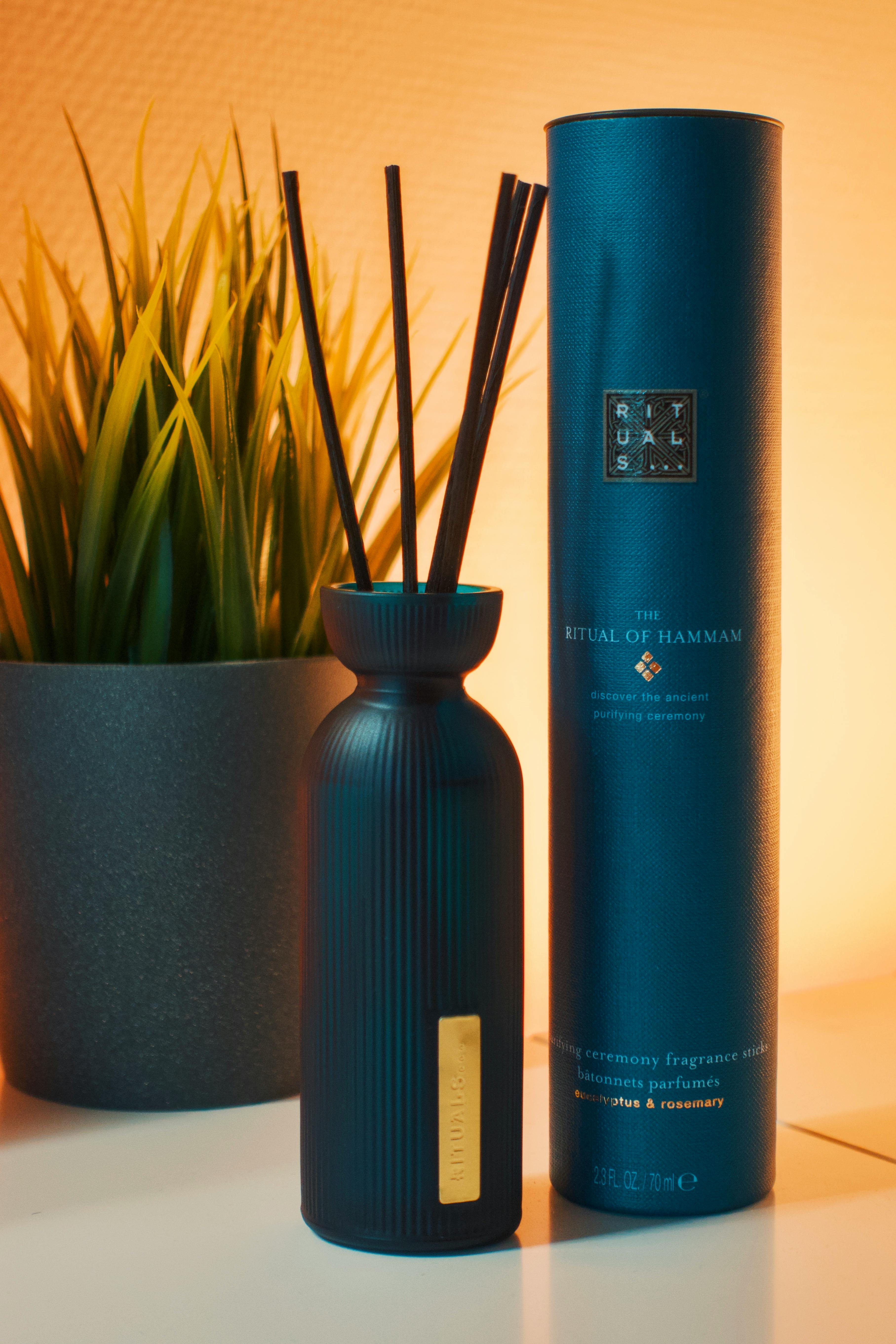 Elegant Aroma Diffuser and Scented Sticks Setup · Free Stock Photo