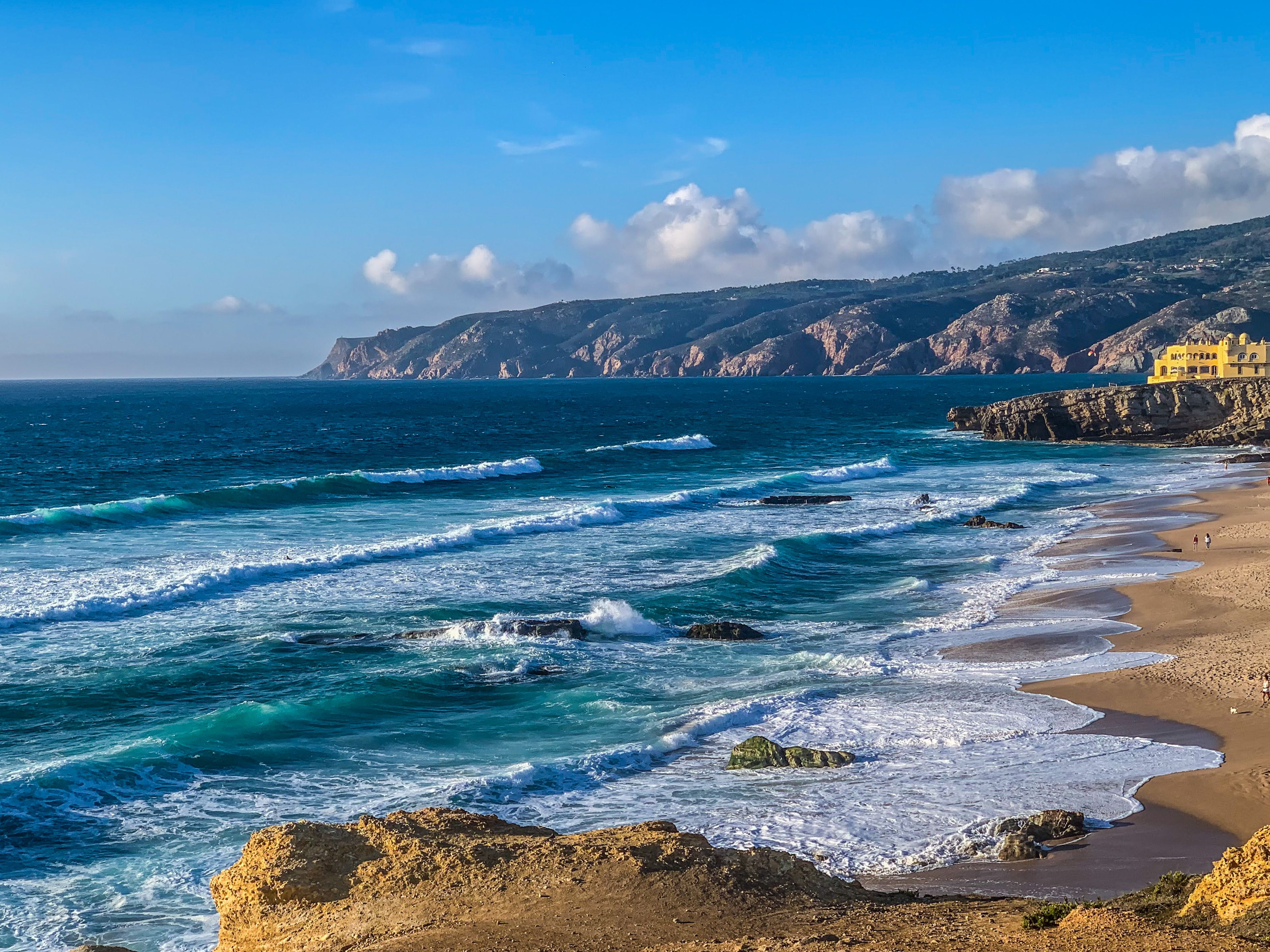 Scenic Ocean View at Rocky Beachfront · Free Stock Photo