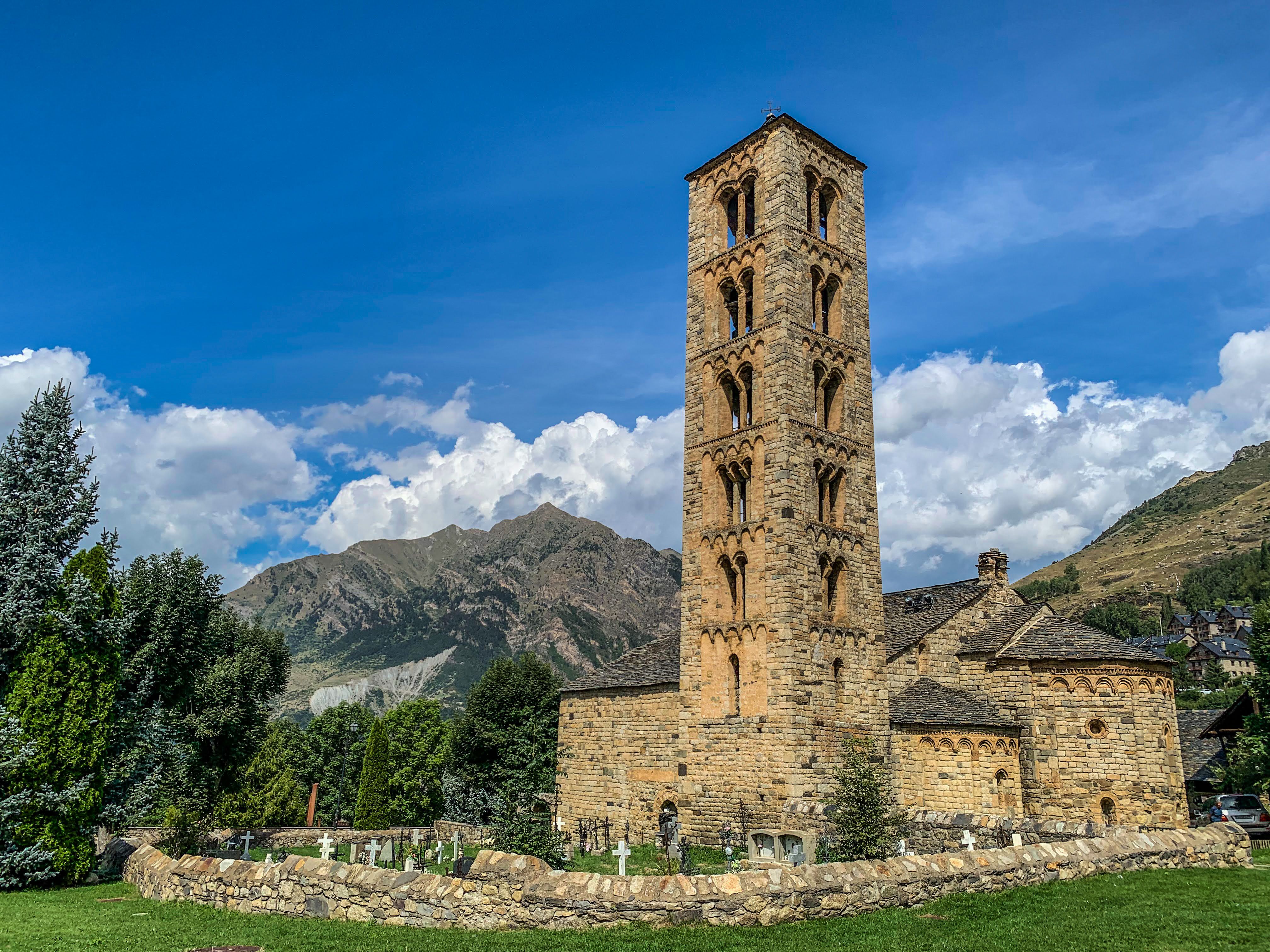 Historic Stone Church in Andorran Mountains · Free Stock Photo