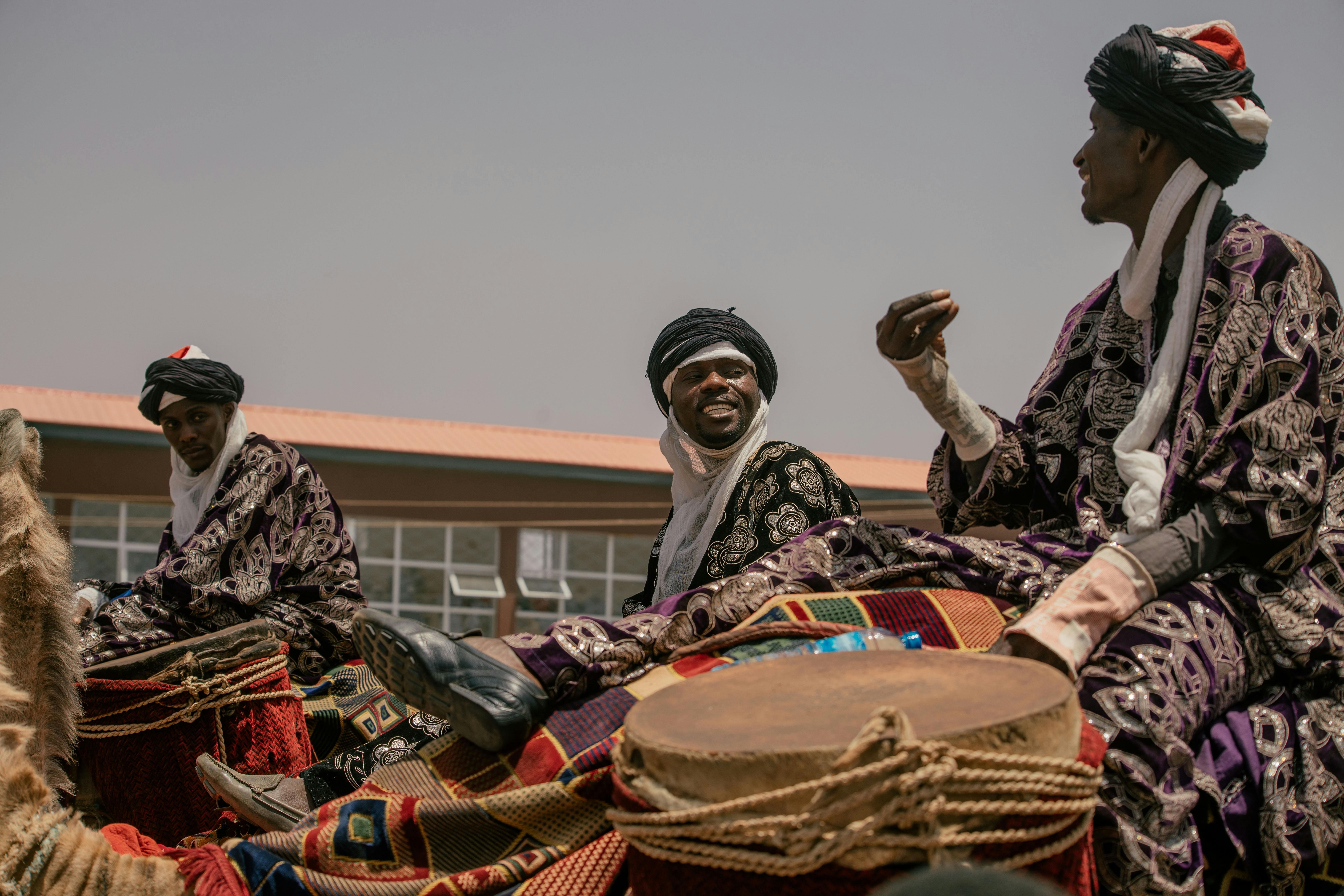 Traditional Music Performance with Drums Outdoors · Free Stock Photo