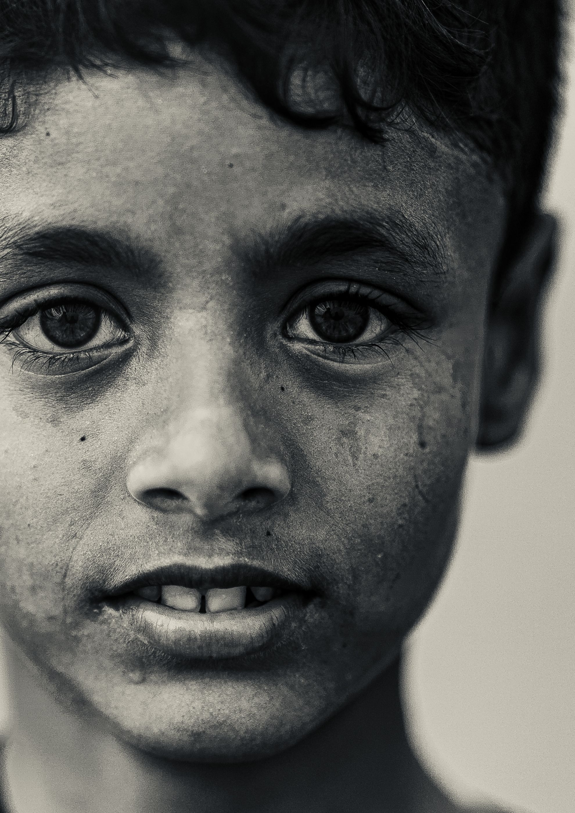 Rosto Em Close Up · Foto profissional gratuita