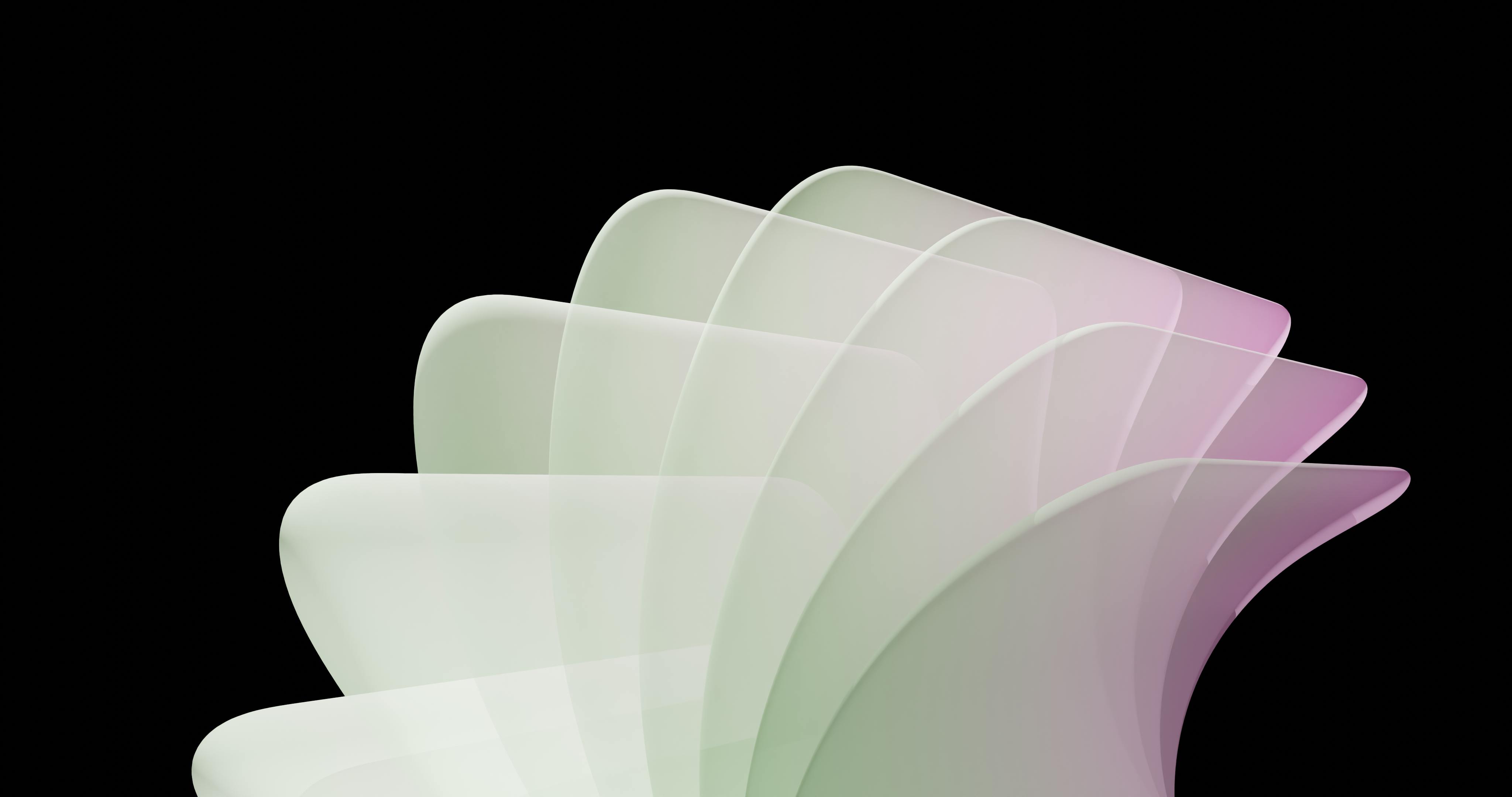 Abstract Organic Design with Soft Gradient Shapes · Free Stock Photo