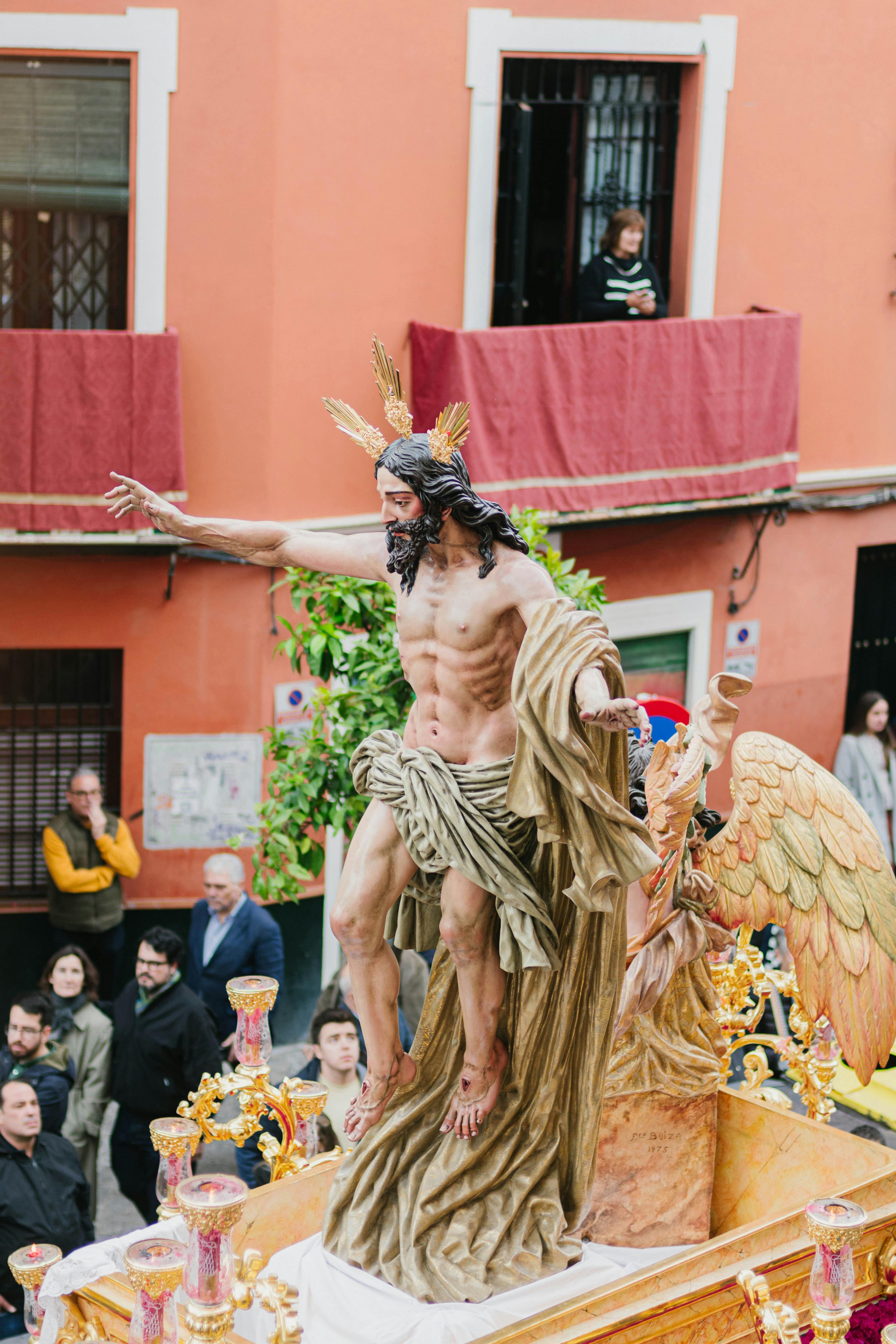 Traditional Semana Santa Procession in Seville · Free Stock Photo