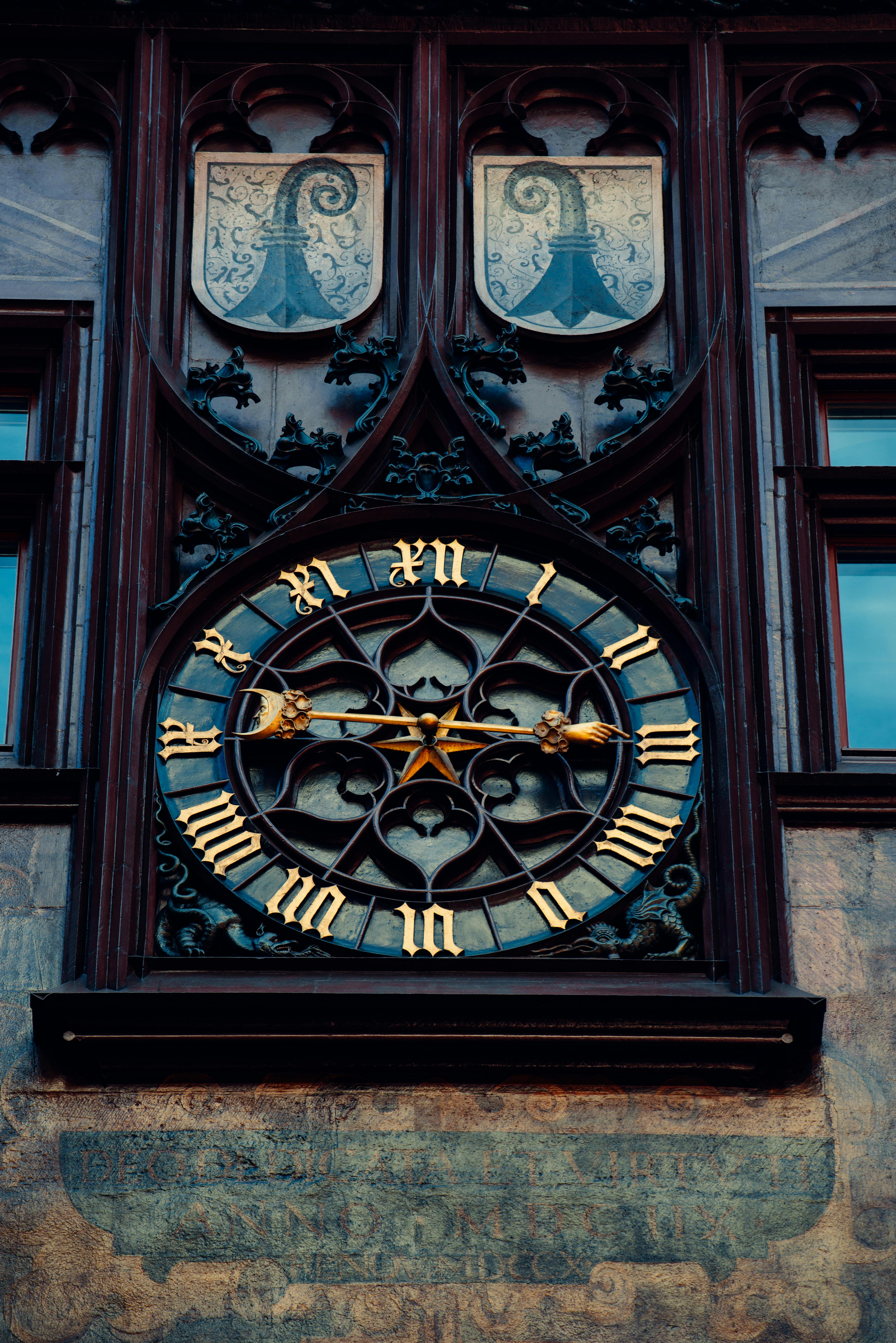 Historic Astronomical Clock in Basel, Switzerland · Free Stock Photo