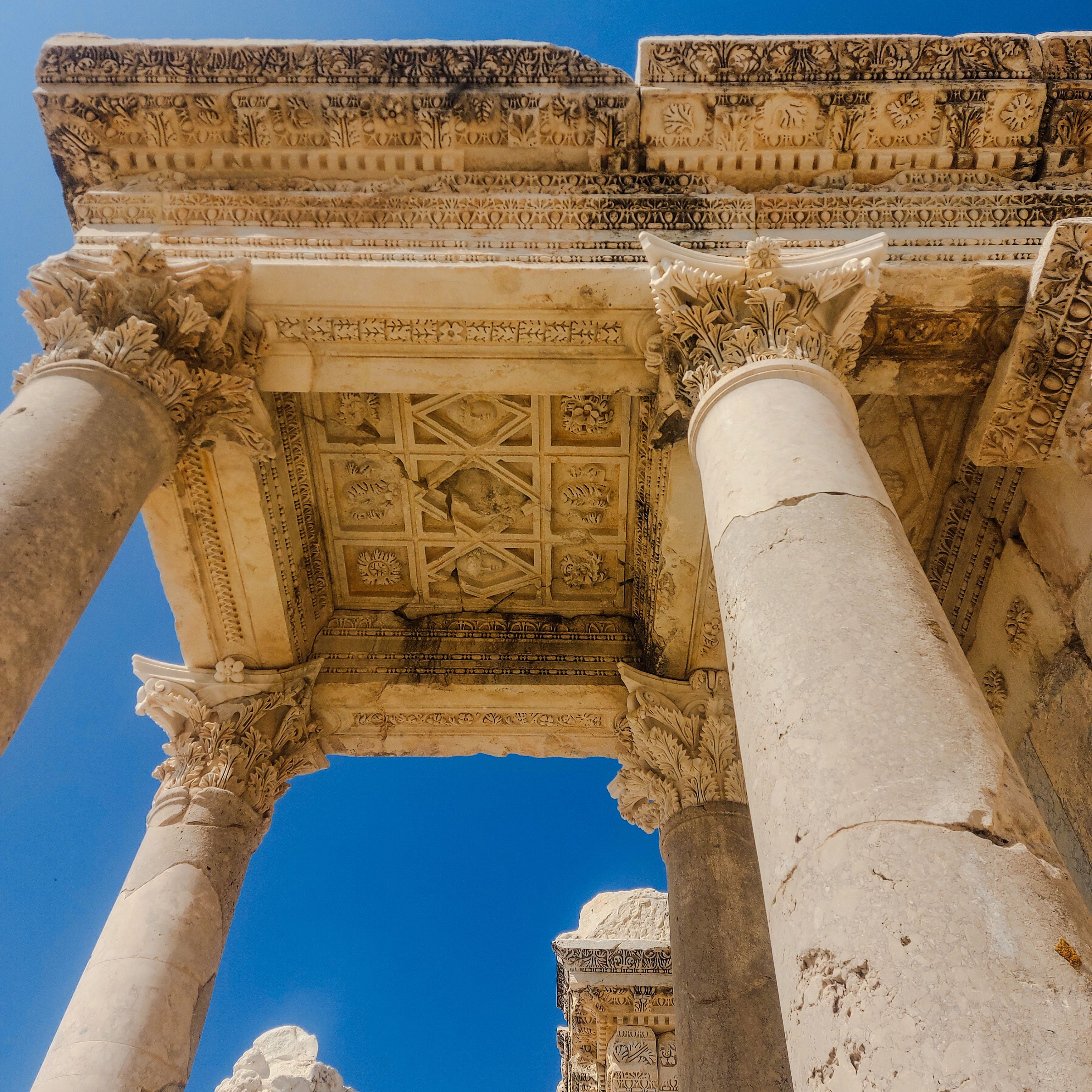 Türkiye'deki Sagalassos'ta Antik Roma Harabeleri · Ücretsiz Stok Fotoğraf