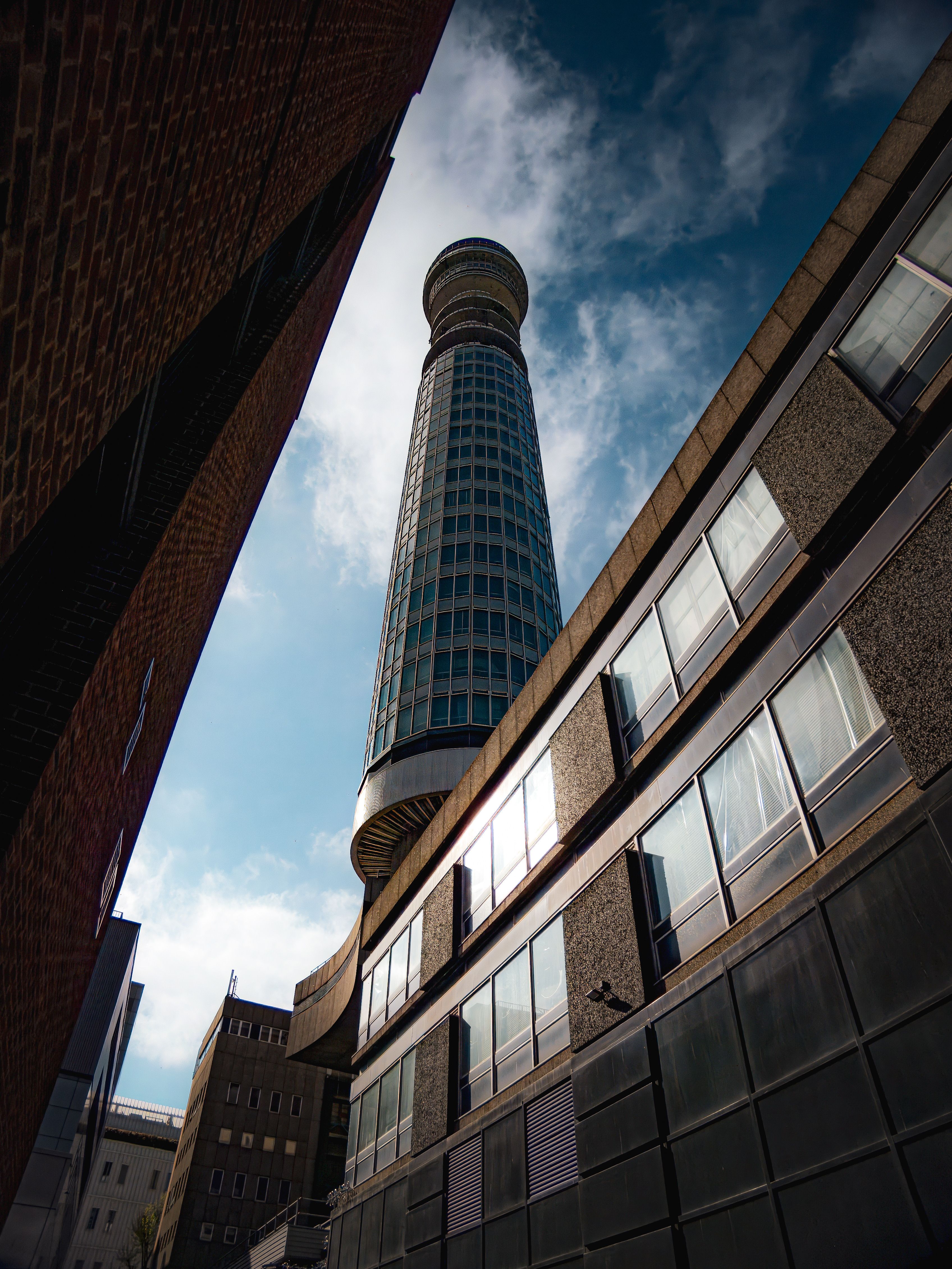 BT Tower Surrounded by Modern Architecture · Free Stock Photo