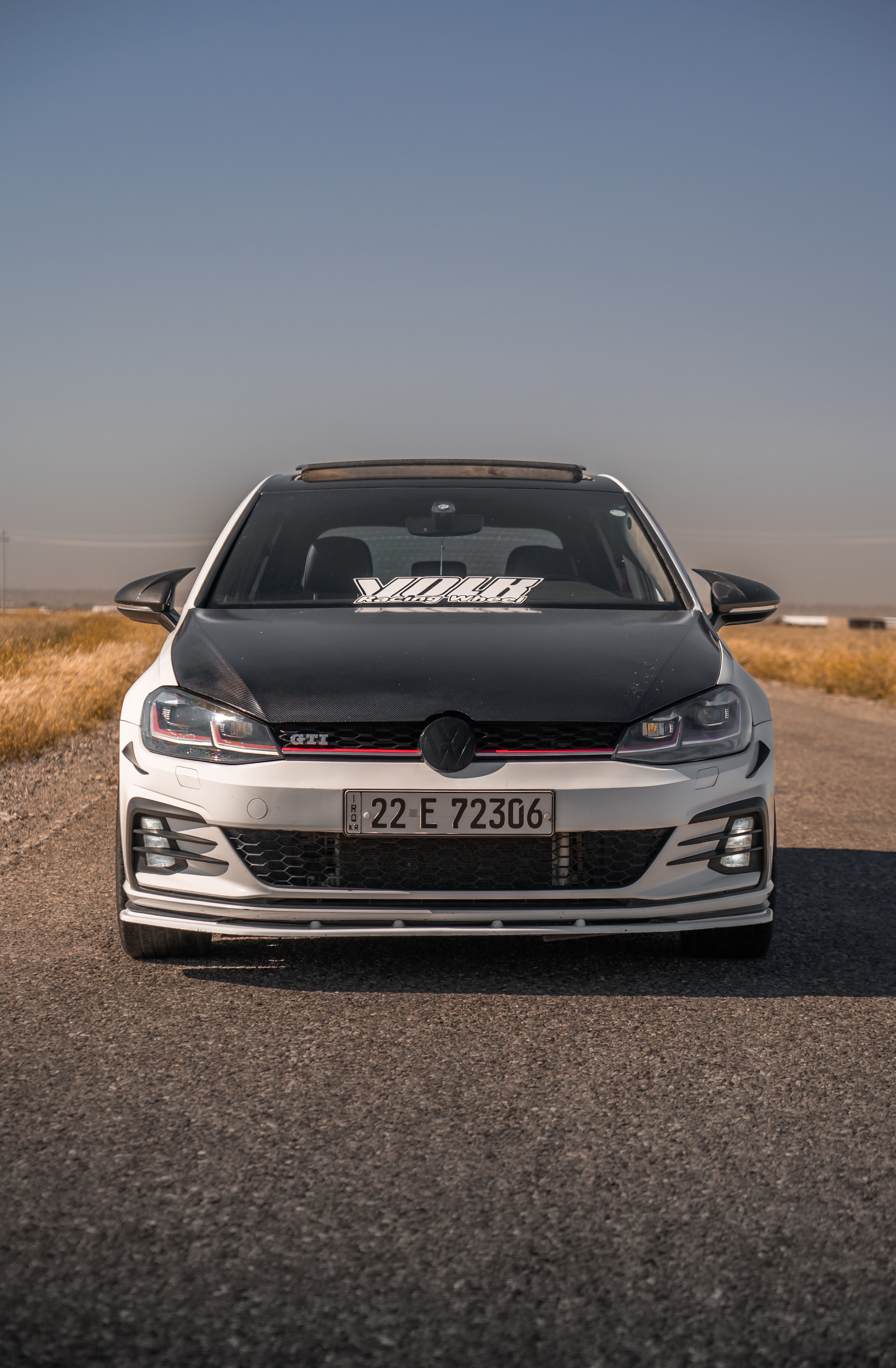 Volkswagen Golf GTI on Open Road · Free Stock Photo