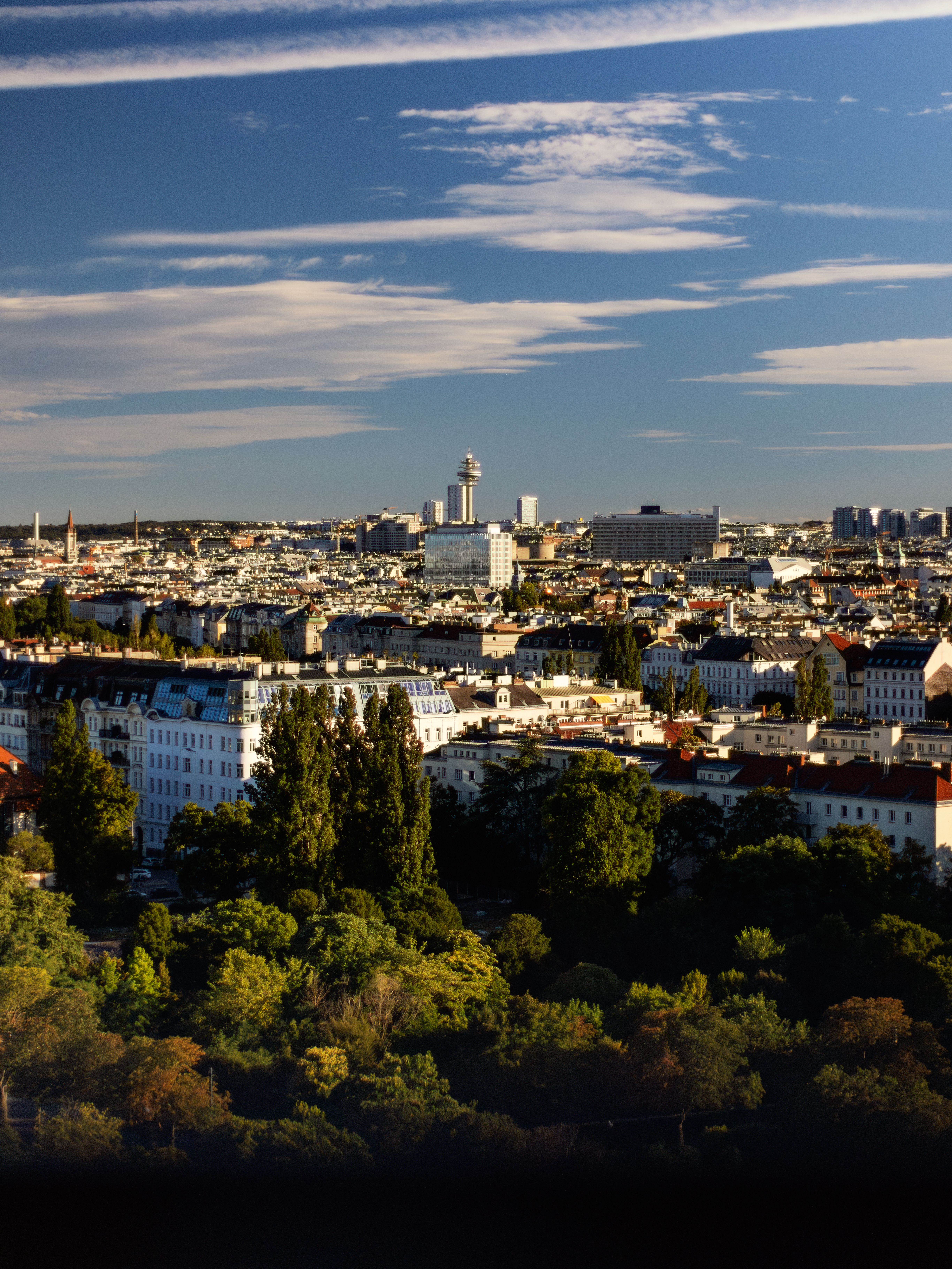 Panoramic View of Vienna Cityscape from Above · Free Stock Photo