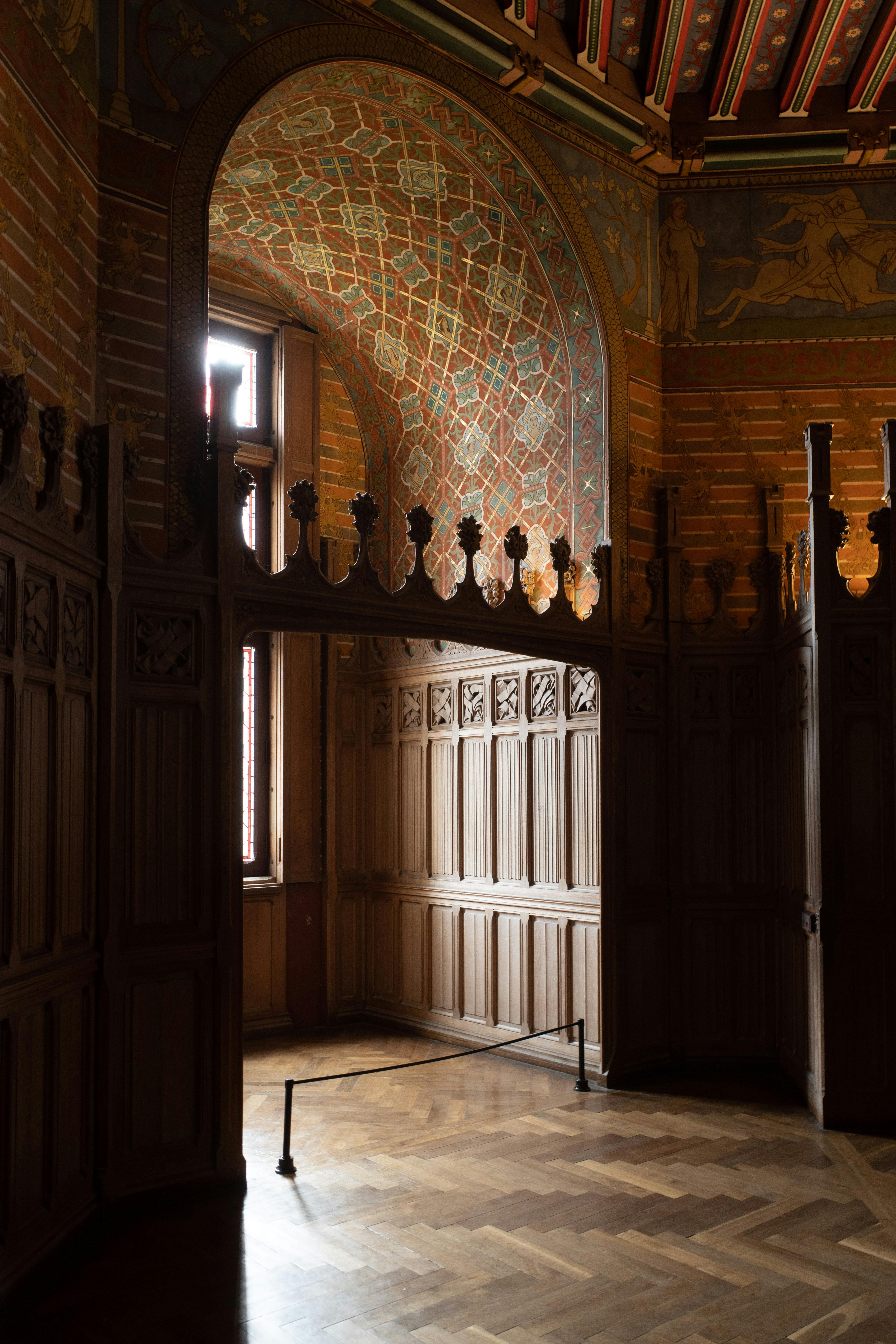 Gothic Interior of Pierrefonds Castle · Free Stock Photo
