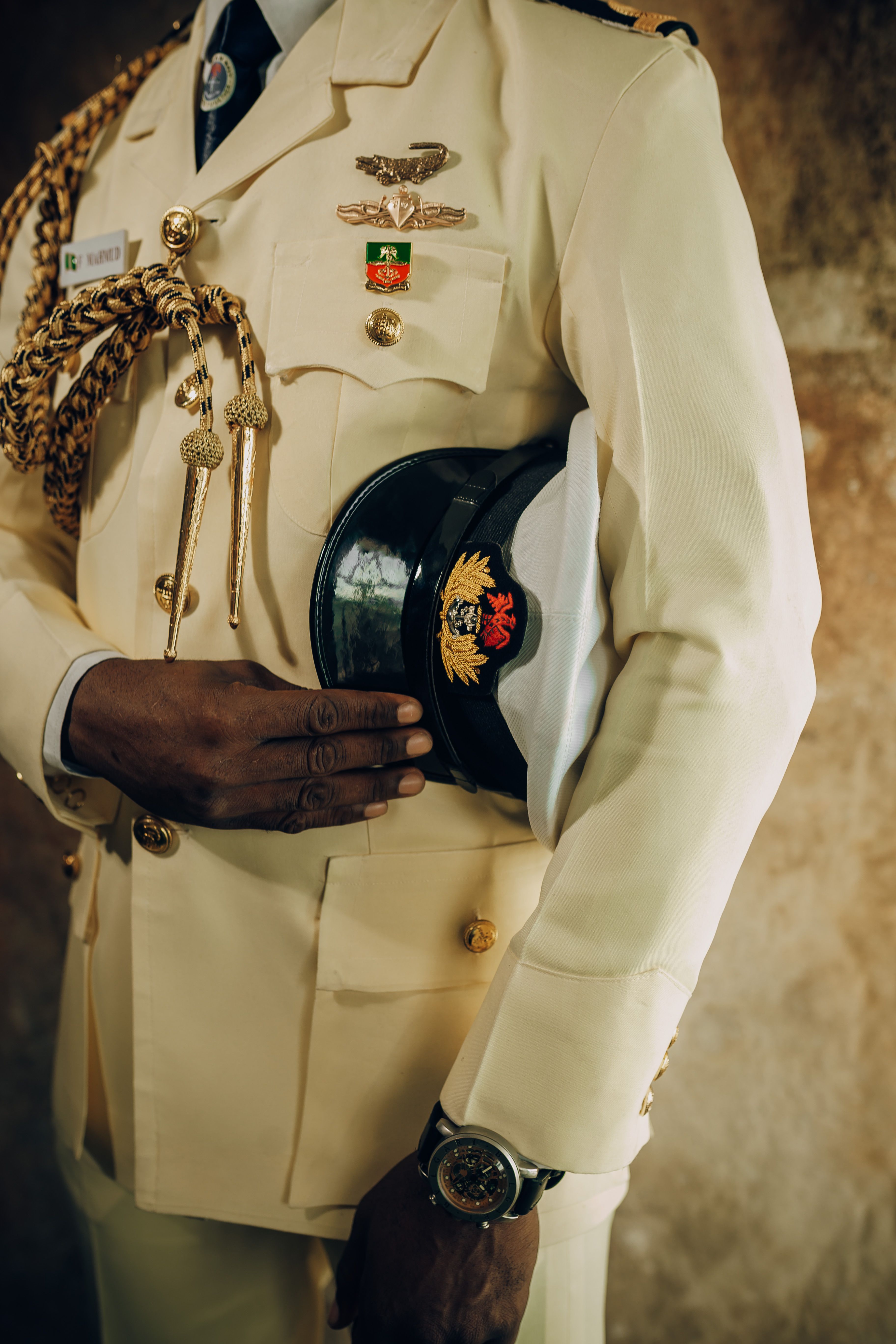 Elegant Military Officer in Formal Uniform · Free Stock Photo