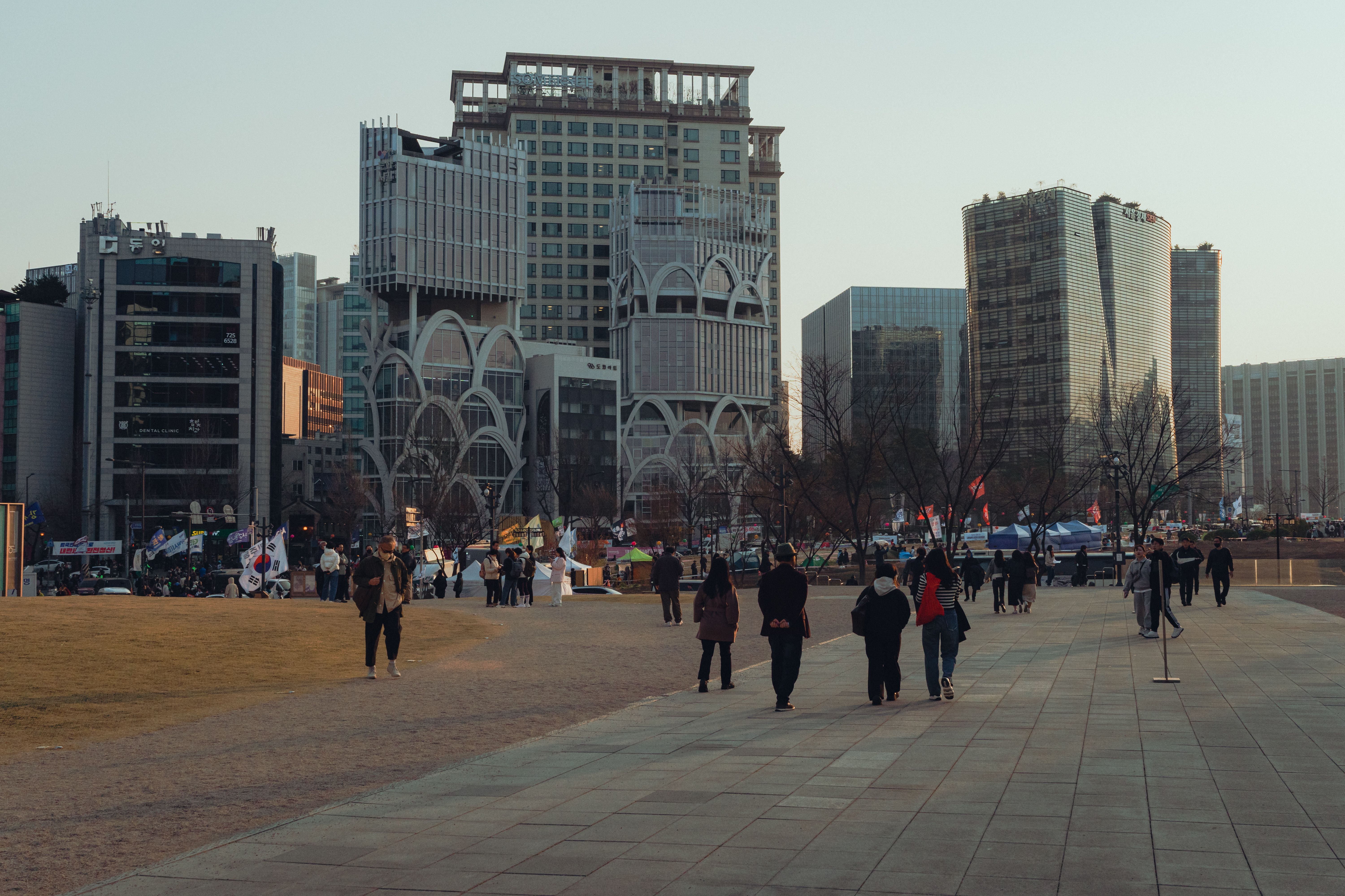 Seoul Cityscape View with Modern Architecture · Free Stock Photo