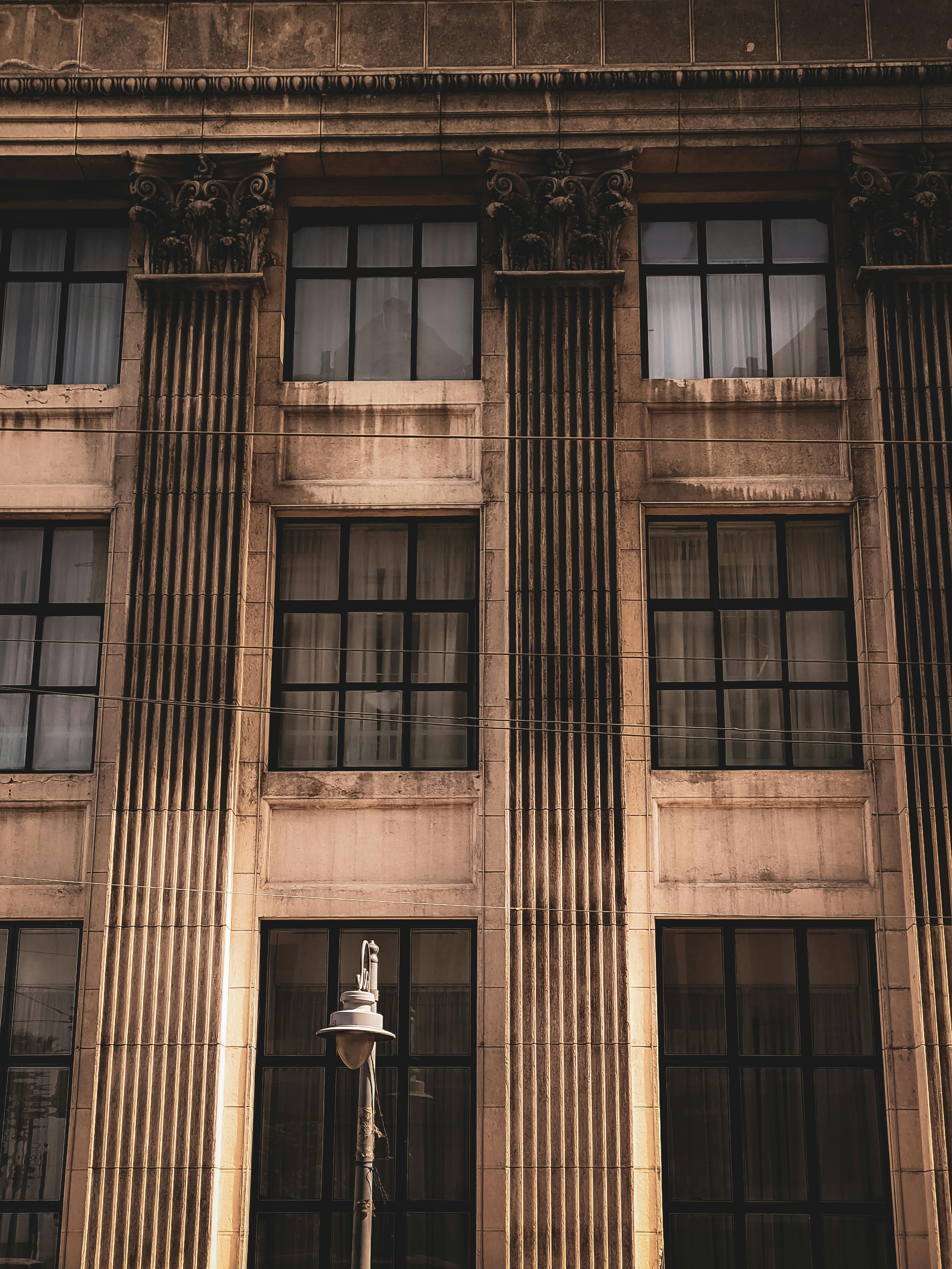 Vintage Architectural Building Facade · Free Stock Photo